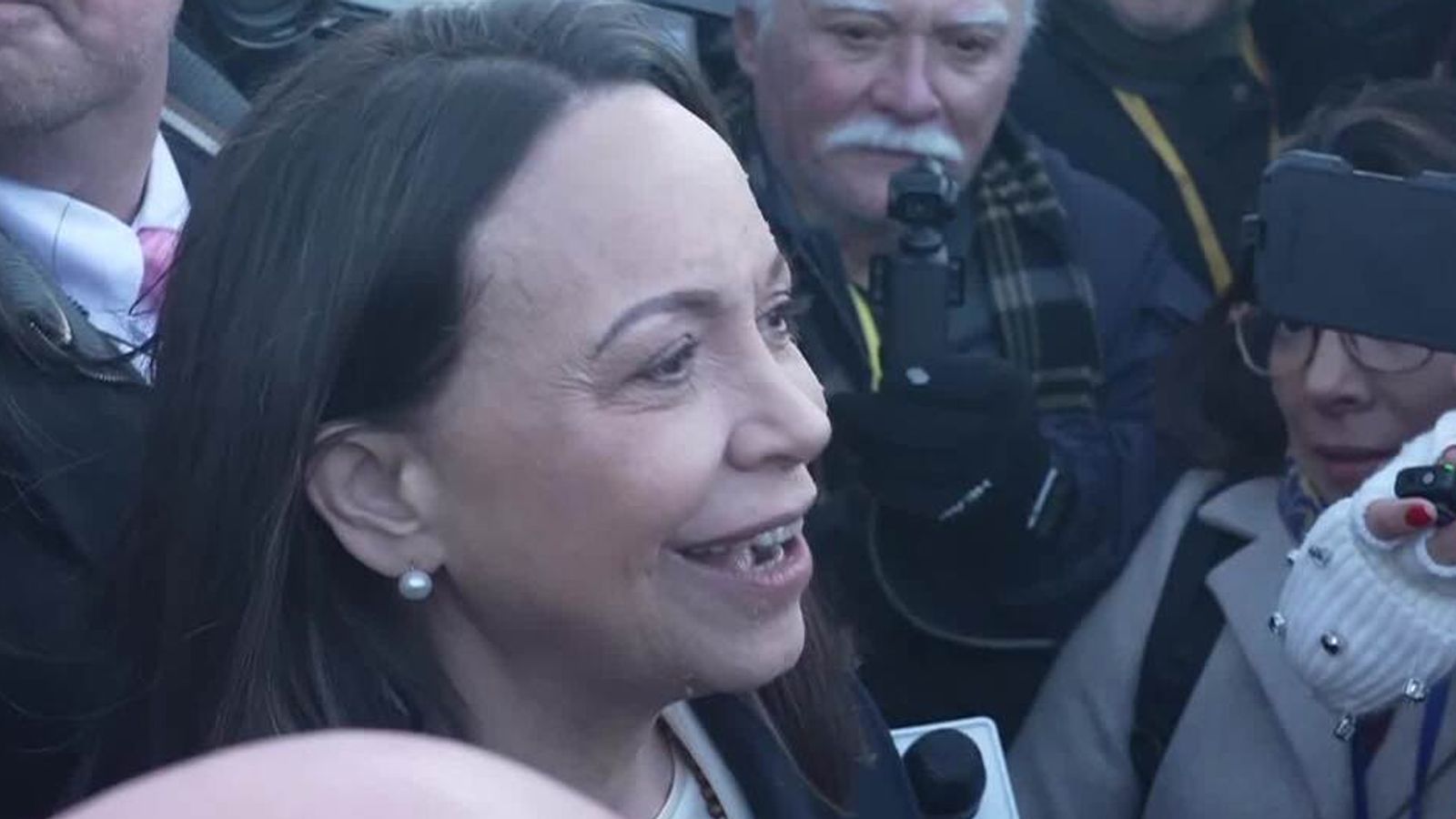 Machado presented her Nobel Peace Prize medal to Trump | News UK Video ...