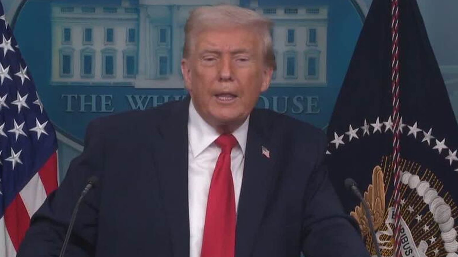 Trump: Starmer and Macron 'a little bit rough when I'm not around ...