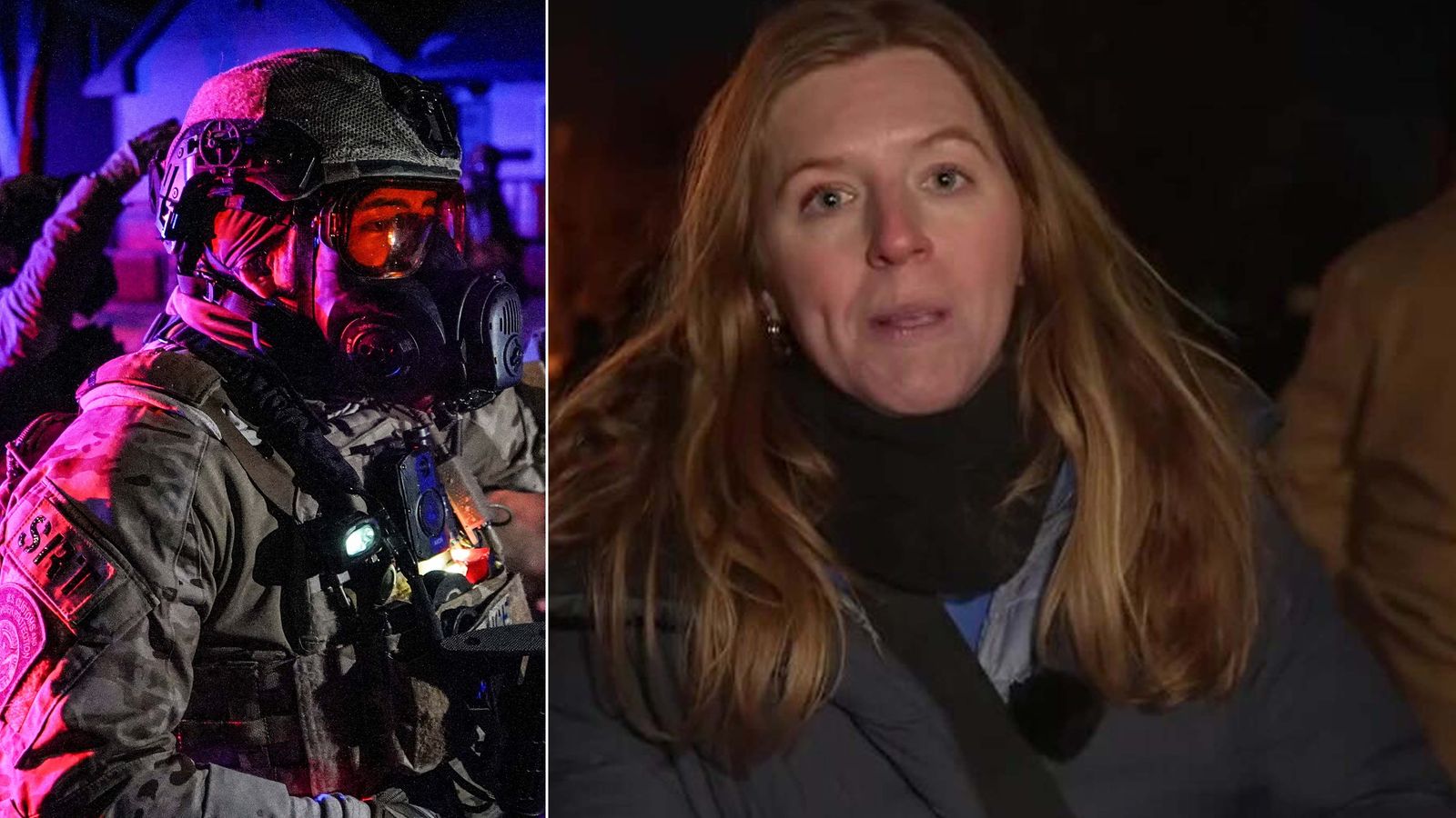 Minneapolis shooting: 'You can really sense the anger' | US News | Sky News