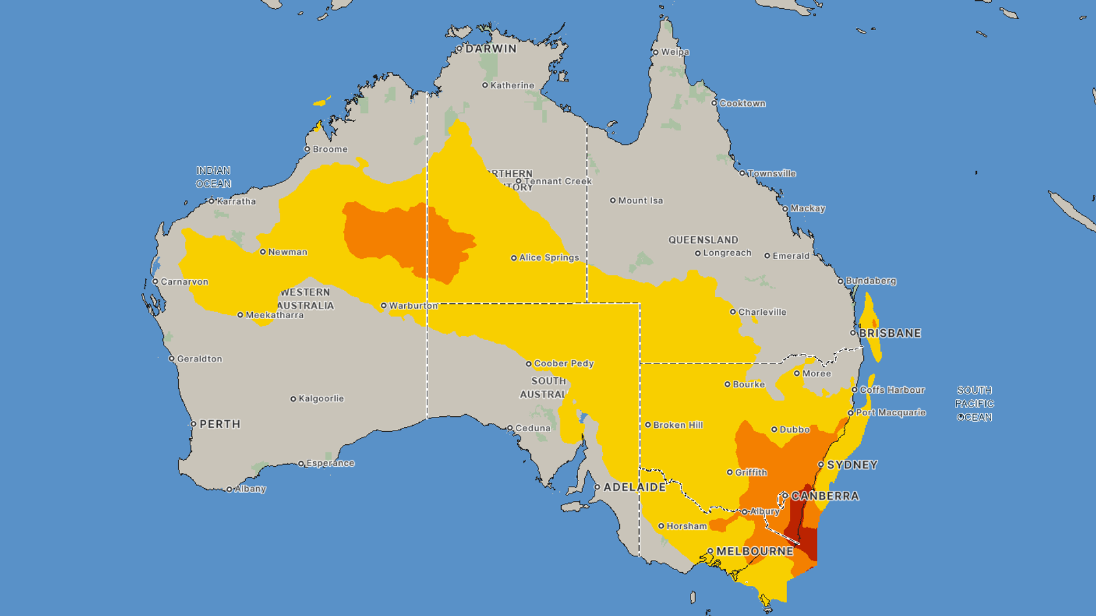 'State of disaster' declared as Australia battles bushfires during ...