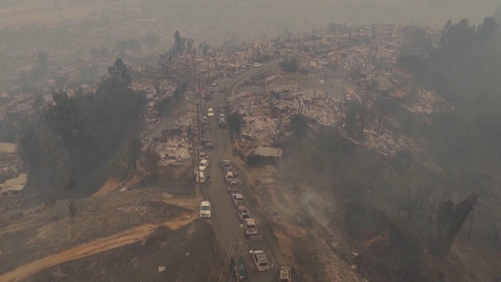 Deadly wildfires devastate parts of Chile with at least 18 people ...