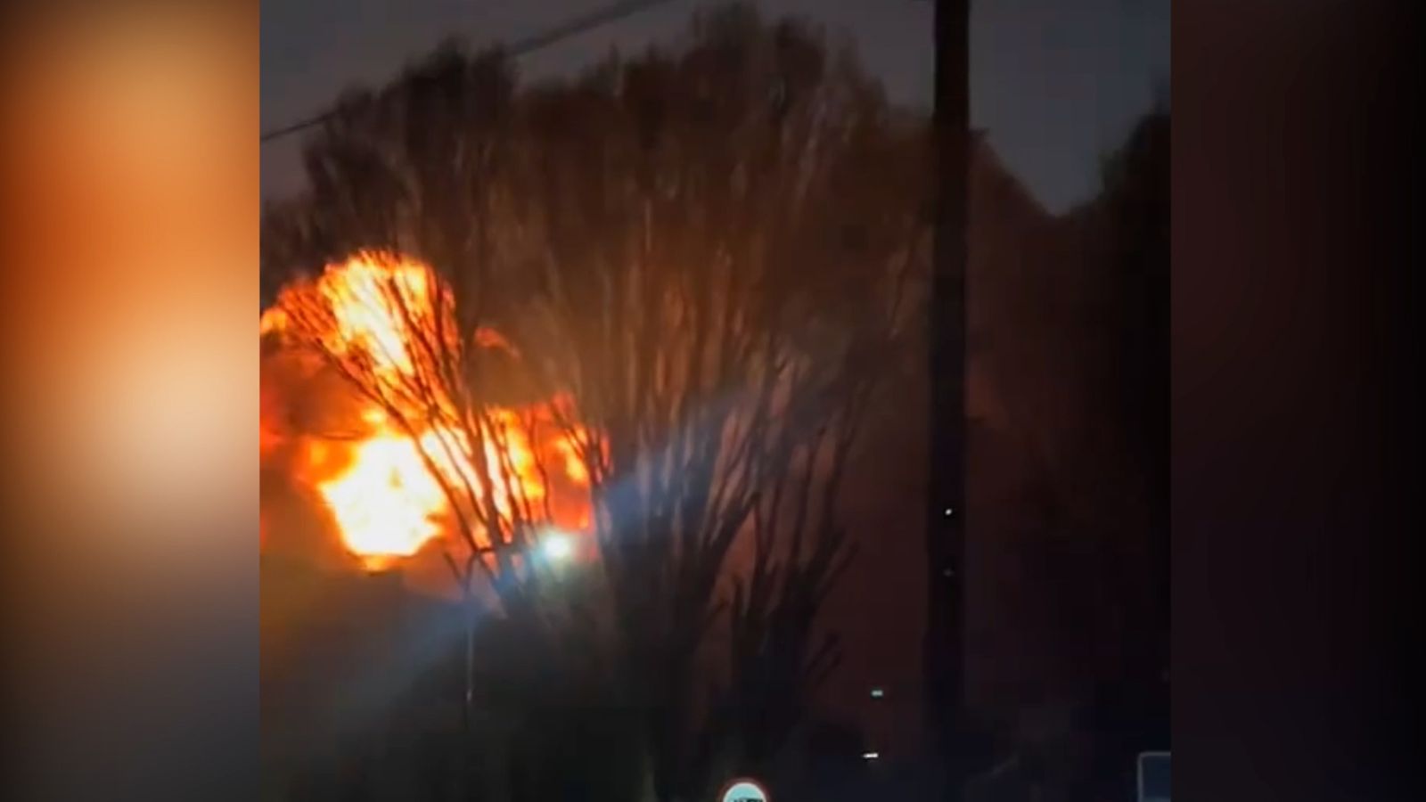 Fireball lights up sky in London: What happened | UK News | Sky News