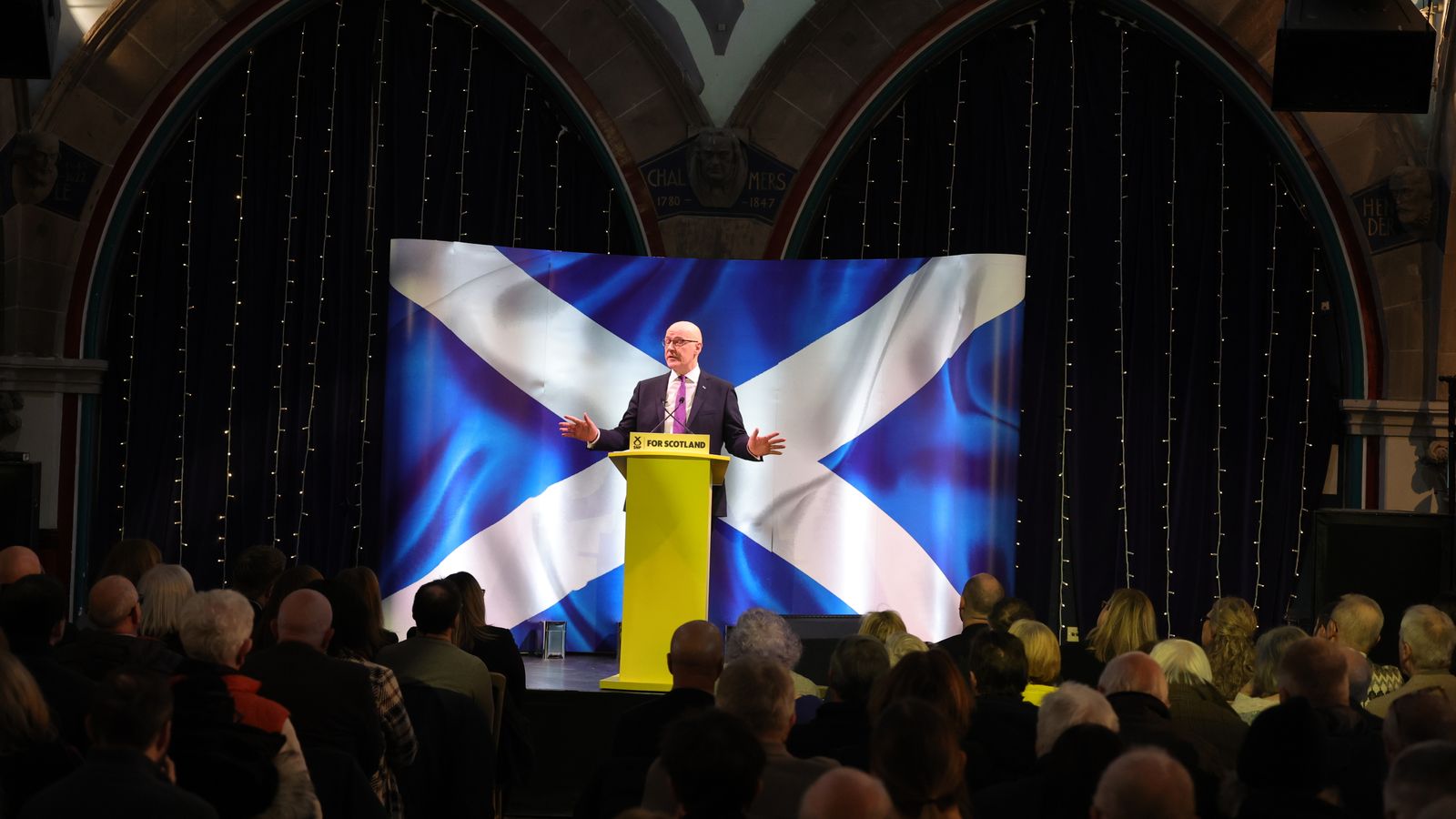 Scotland's first minister John Swinney announces bank holiday to ...