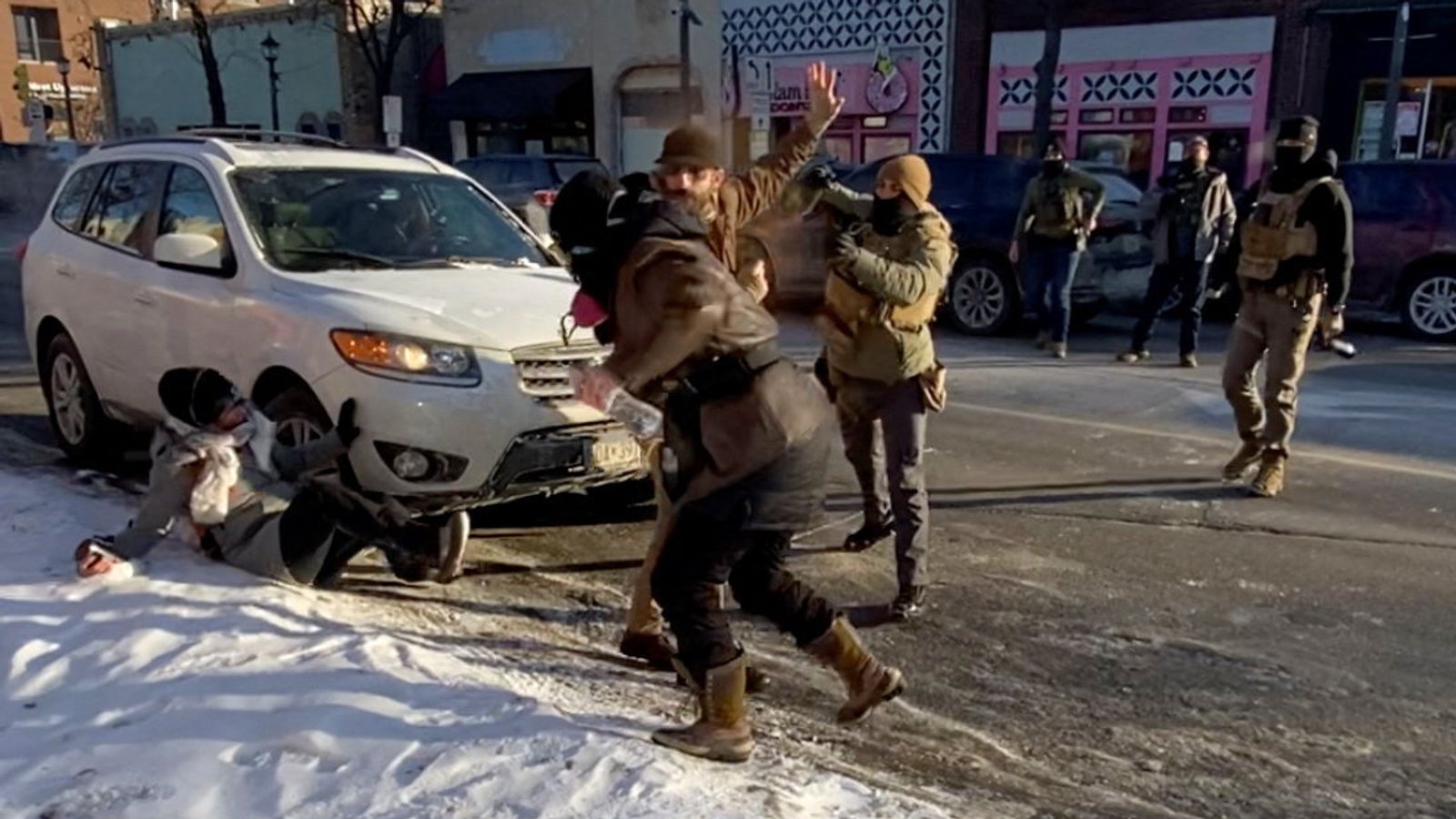 Death in Minneapolis: The shooting dividing America | World News | Sky News