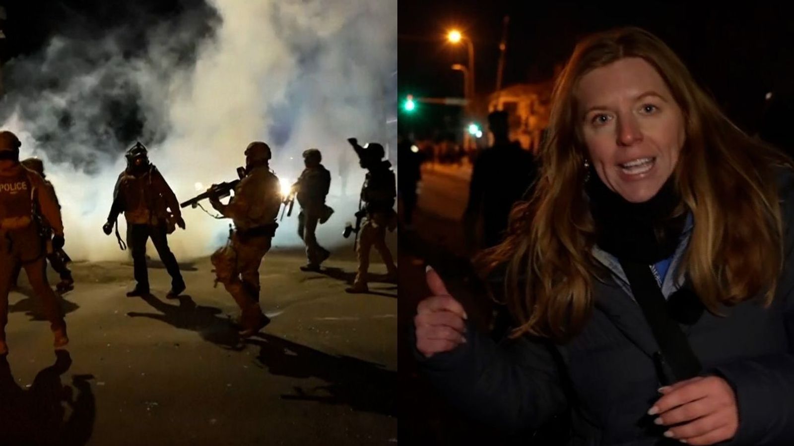 Minneapolis: 'You can really sense the anger' | US News | Sky News