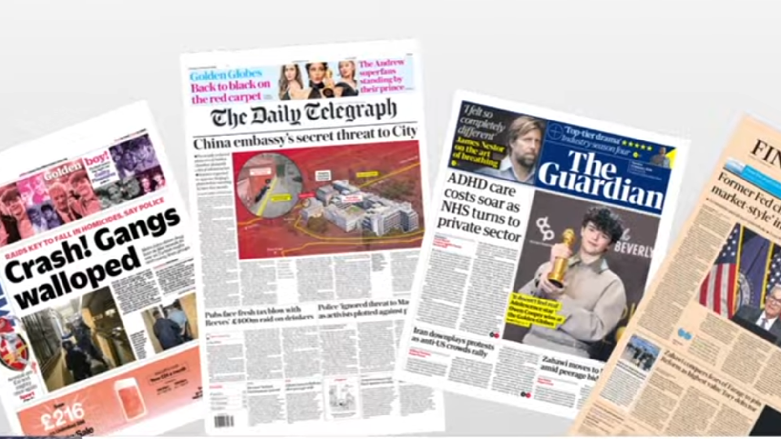 Press Preview: Tuesday's front pages | News UK Video News | Sky News