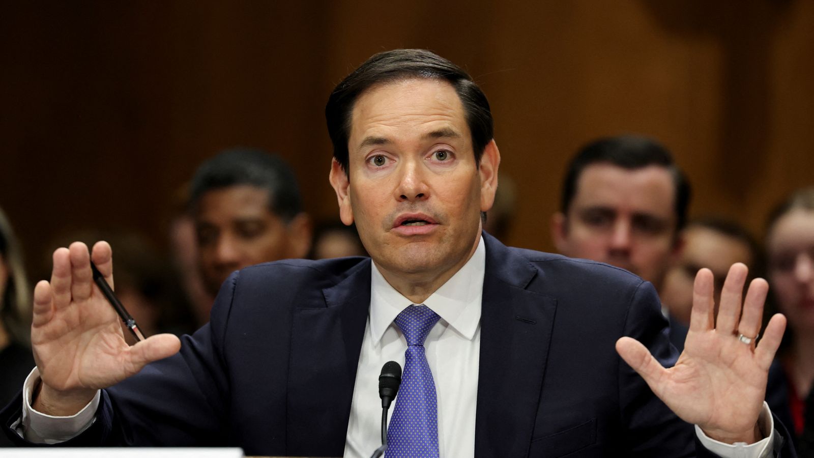 Watch live as Marco Rubio faces US Senate questioning on Venezuela ...