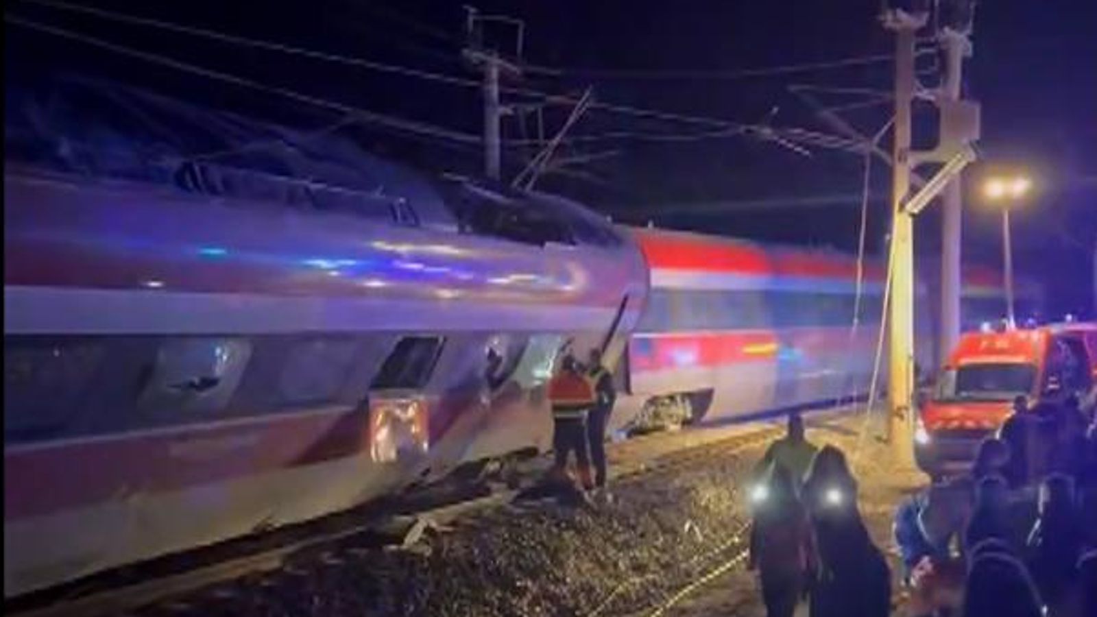 At least 10 people killed in Spain train derailment | News UK Video ...