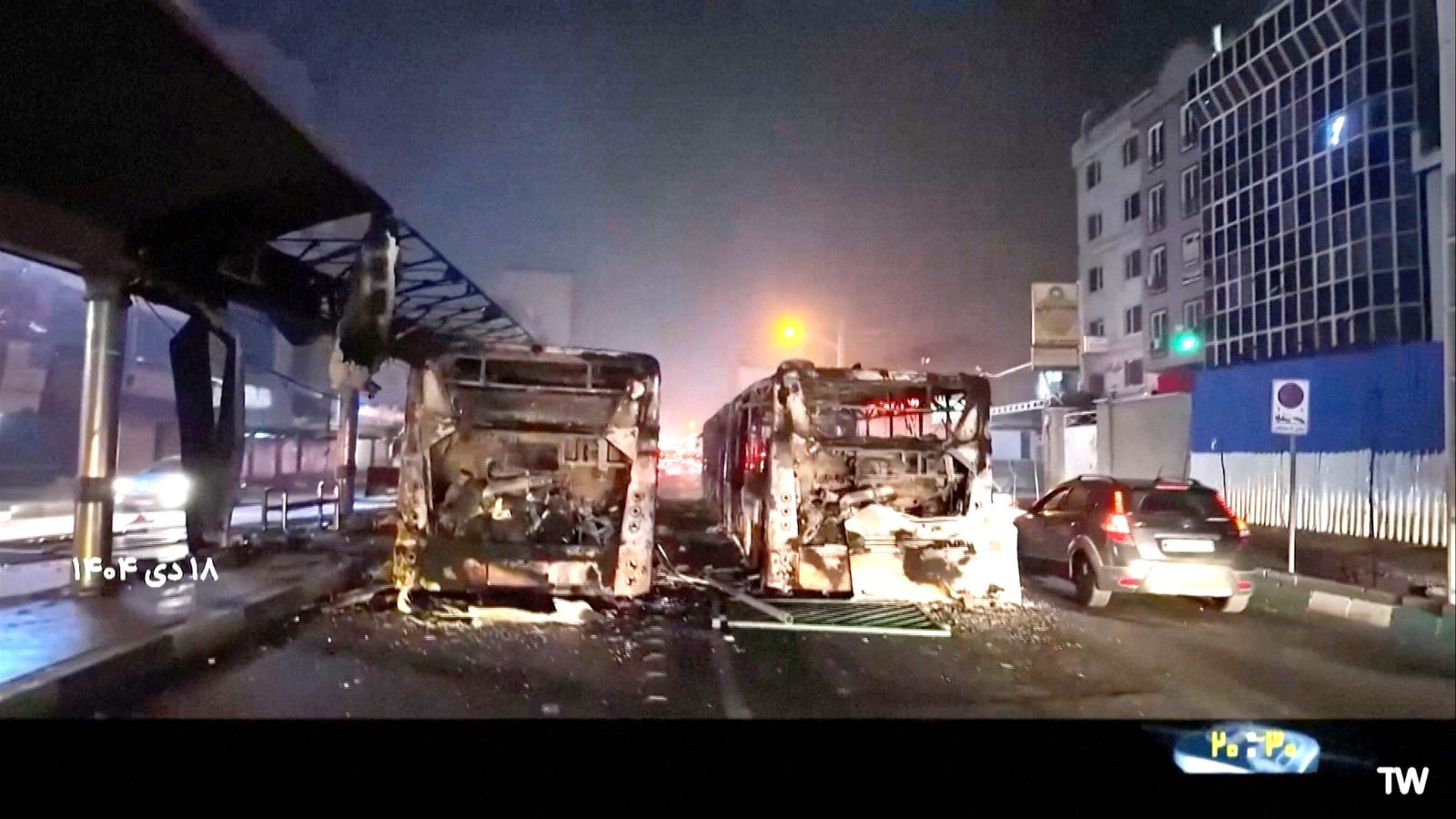 Protests stifled by Iran's security forces | World News | Sky News