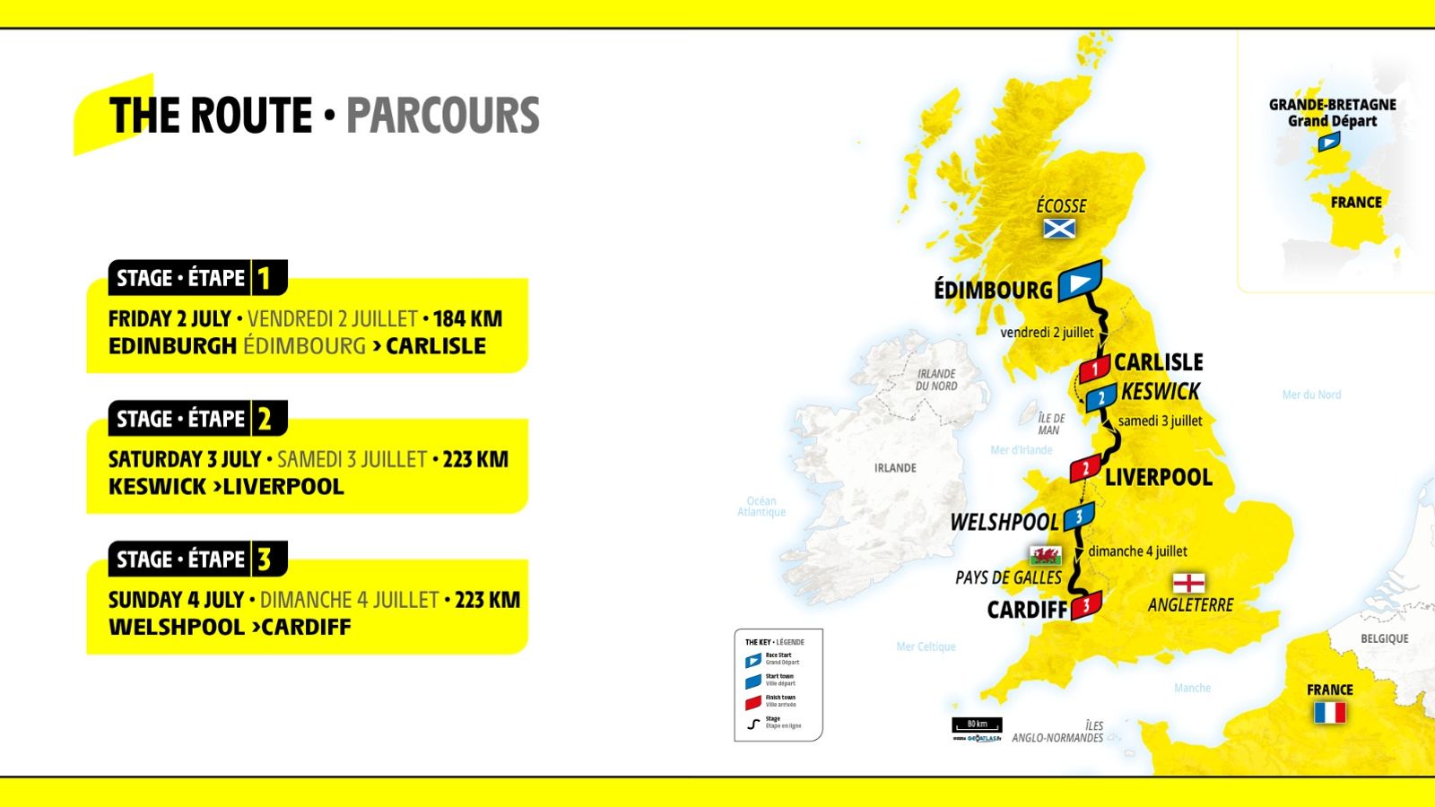 2027 Tour de France: Full route of famous cycling race's return to the ...