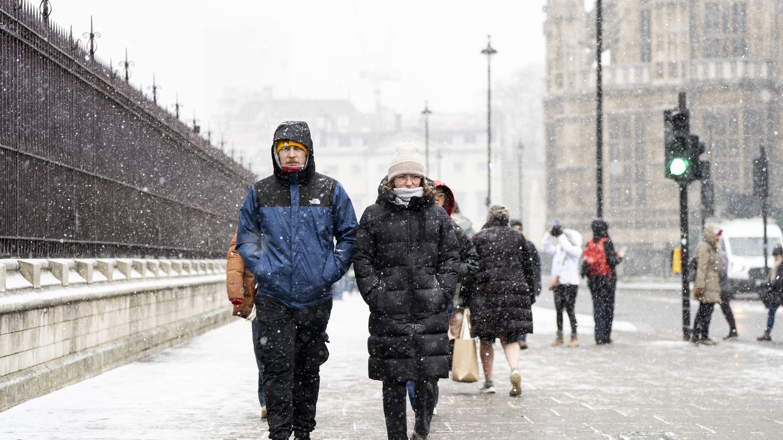 UK weather latest: Ice warnings in place across UK before Storm Goretti ...