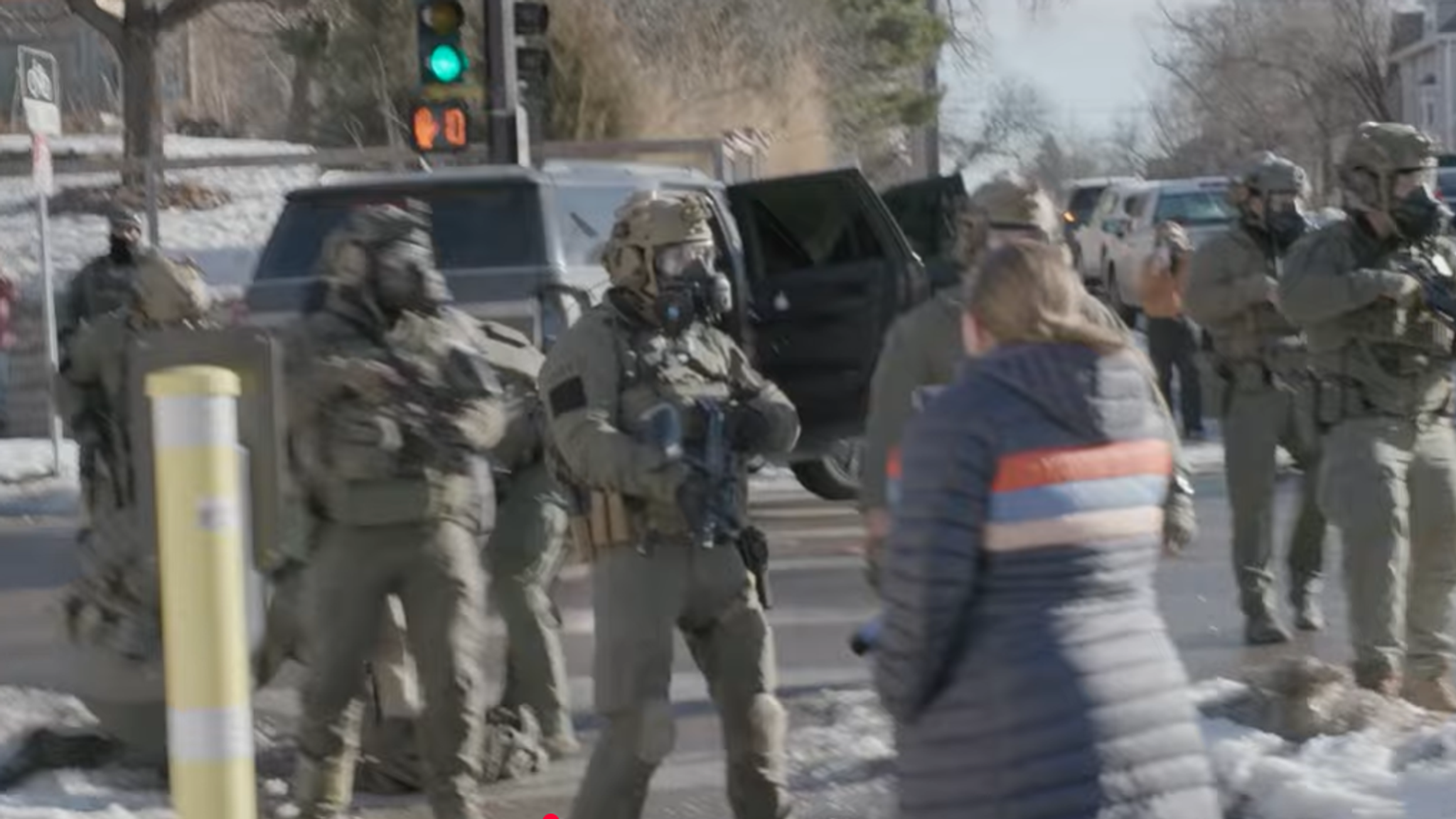 Video shows Alex Pretti clash with federal agents a week before he was ...