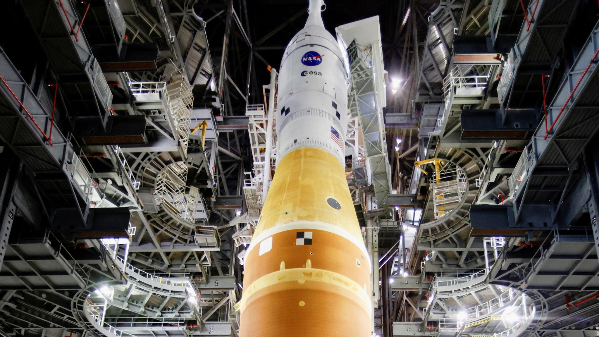 Artemis mission live: NASA mega-rocket to be rolled onto launch pad ...