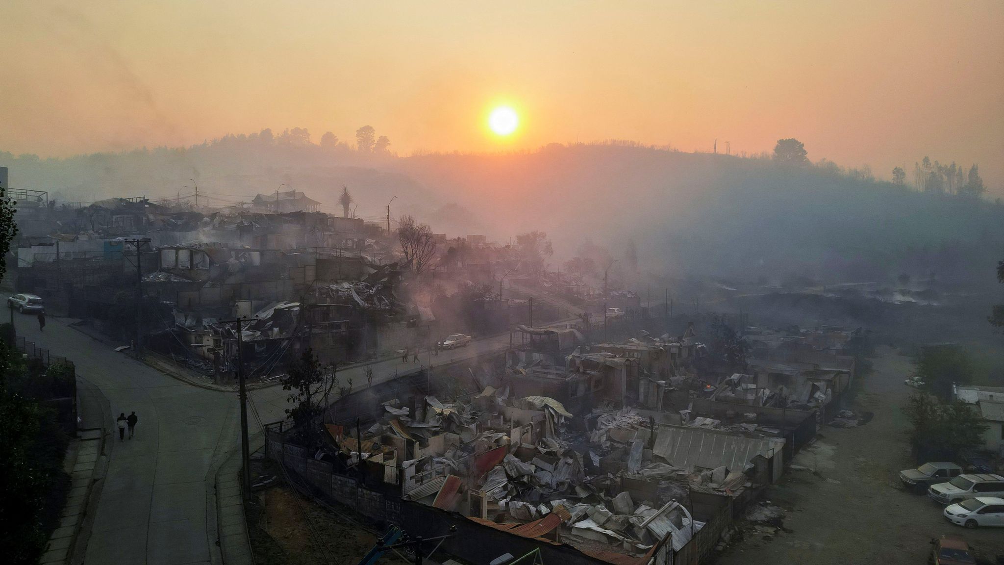 'State of catastrophe' in Chile as deadly wildfires rage | World News ...