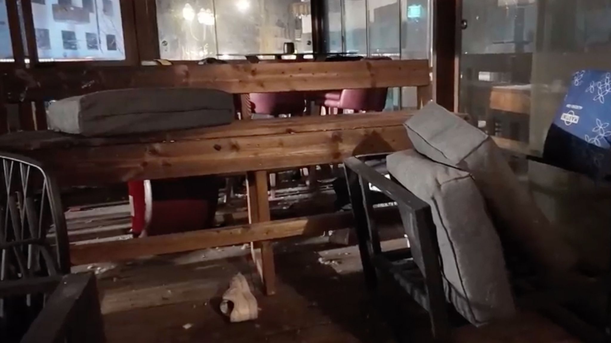 Witness saw people 'walking on top of others' as they tried to escape ...