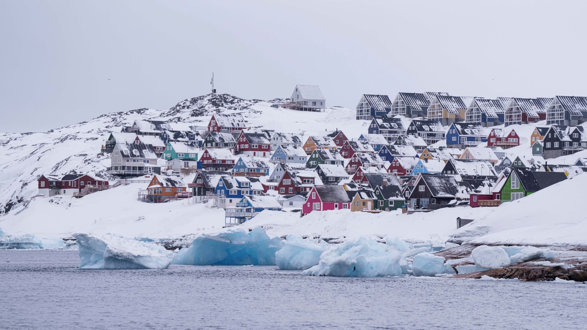 Trump offers ominous message on Greenland ahead of crunch talks with ...