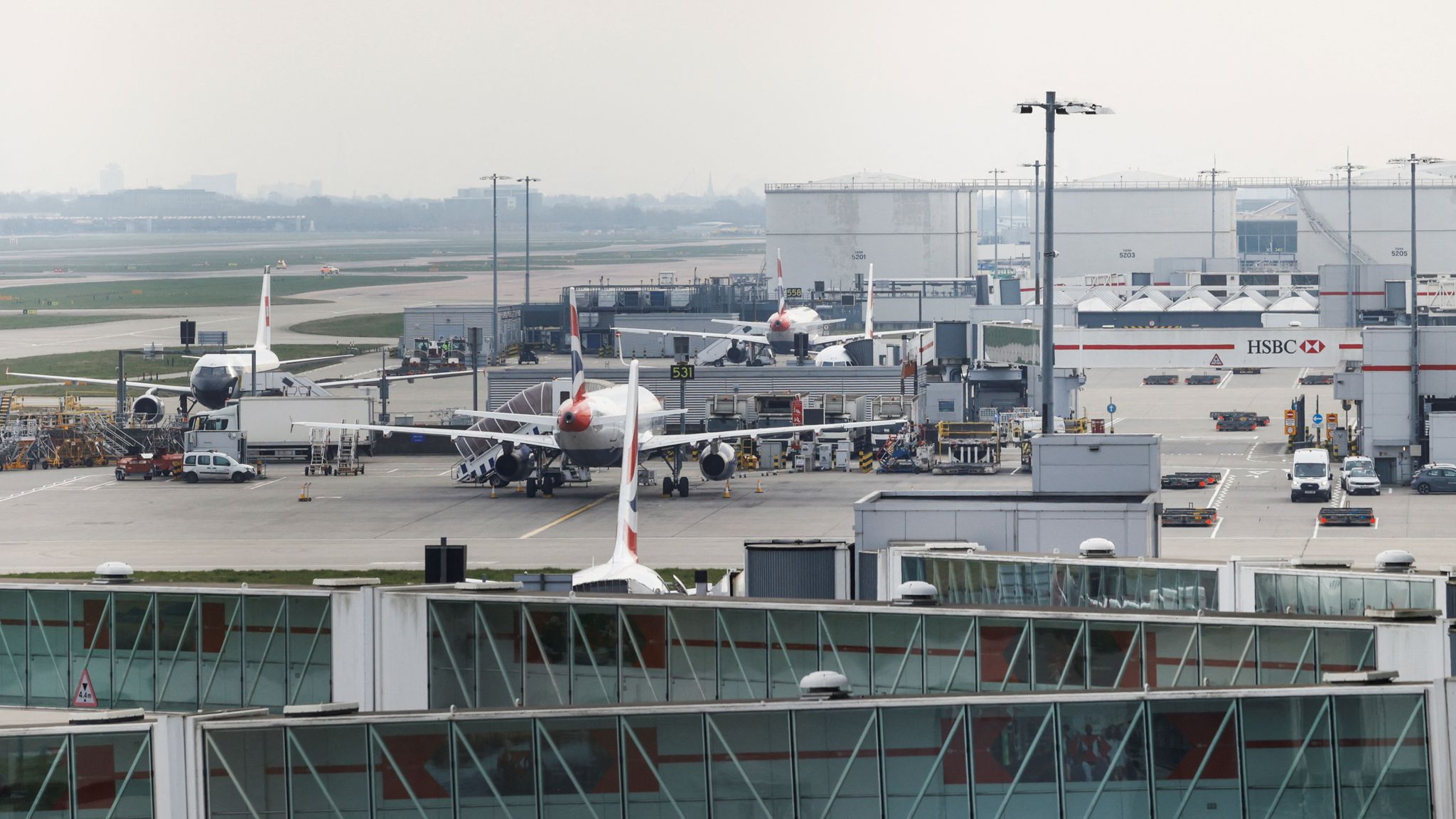Severe delays on trains to and from Heathrow Airport after fire | UK ...