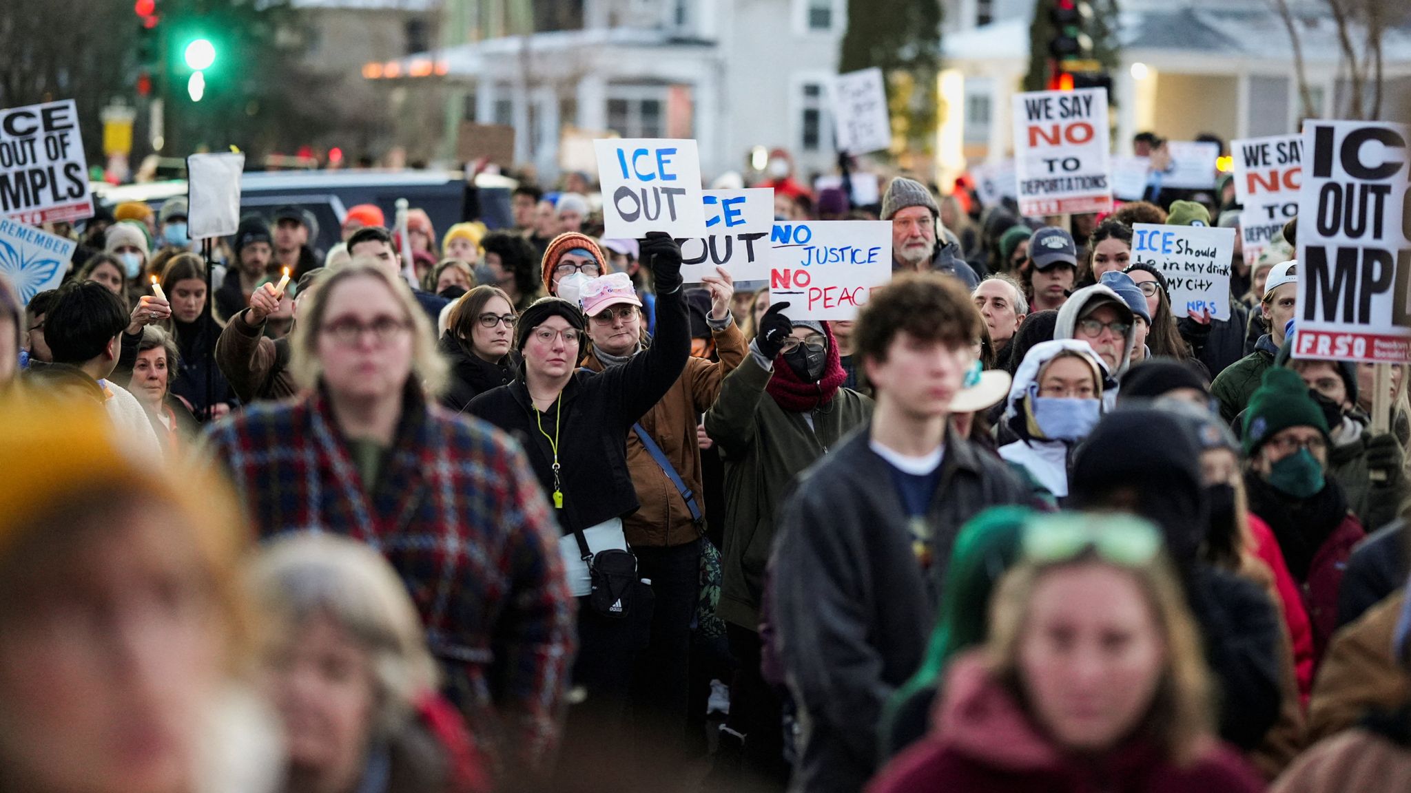 Why are ICE agents in Minneapolis? | US News | Sky News