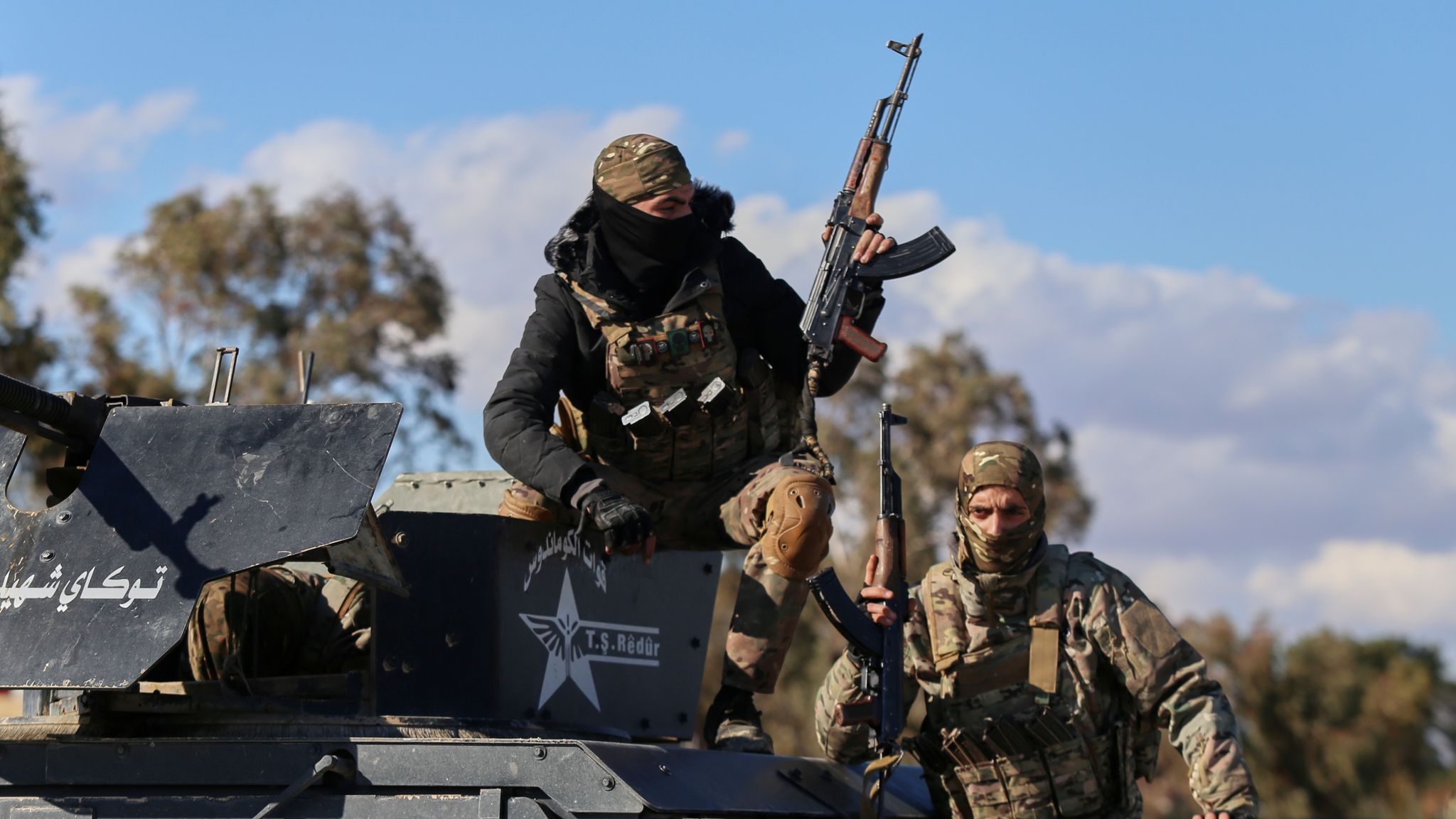 Fighting erupts near prisons holding IS extremists in Syria a day after ...