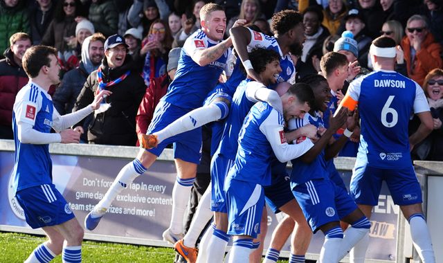Non-League Macclesfield knock holders Crystal Palace out of FA Cup ...