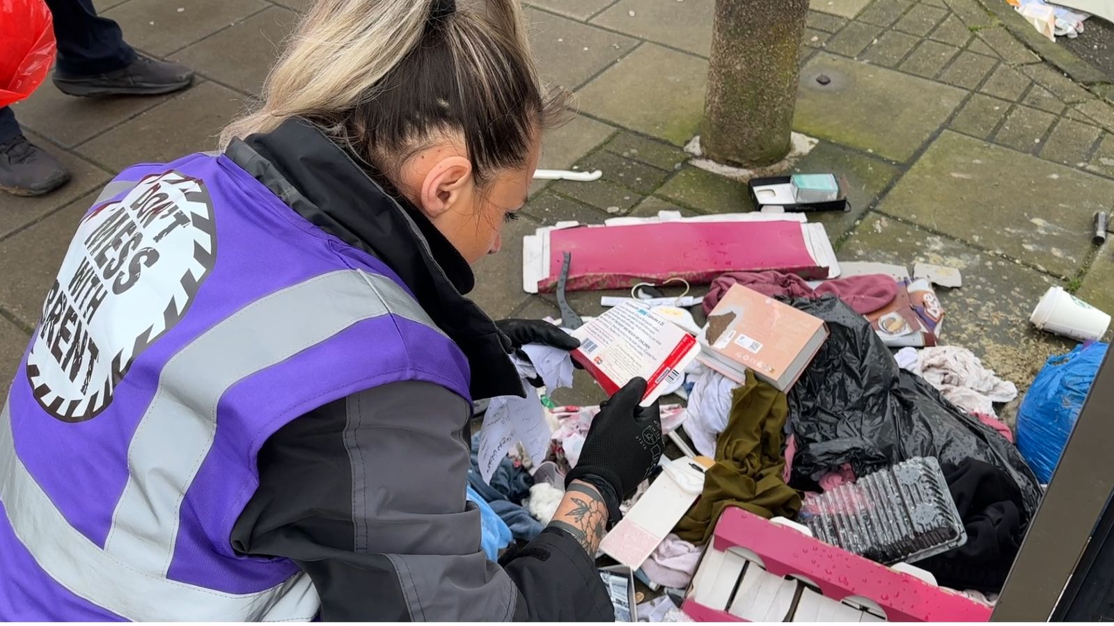 Scrubbing away its fly-tipping capital of England title, where locals ...