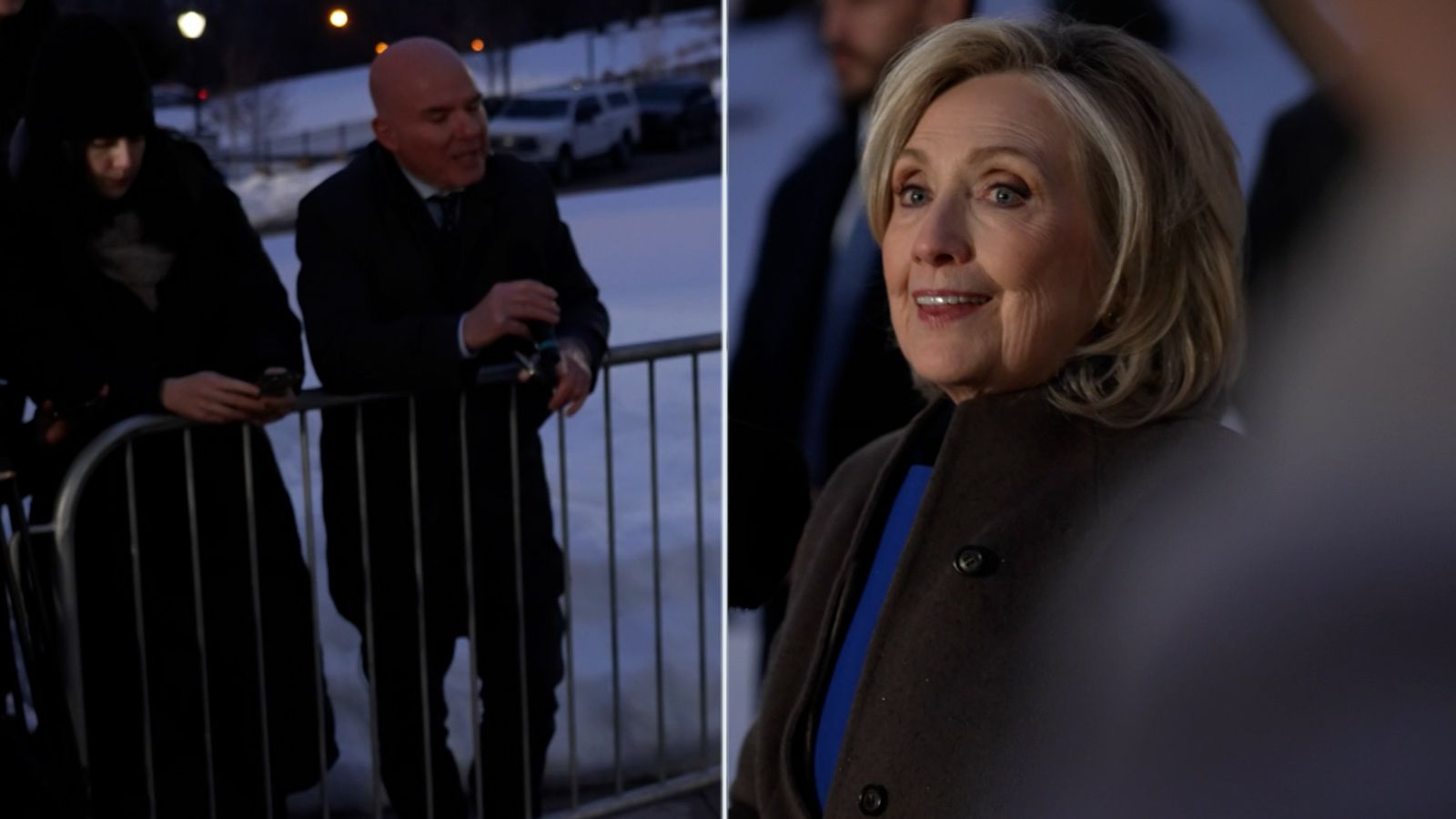 Hillary Clinton tells Sky News that Maxwell was a 'plus one' at ...