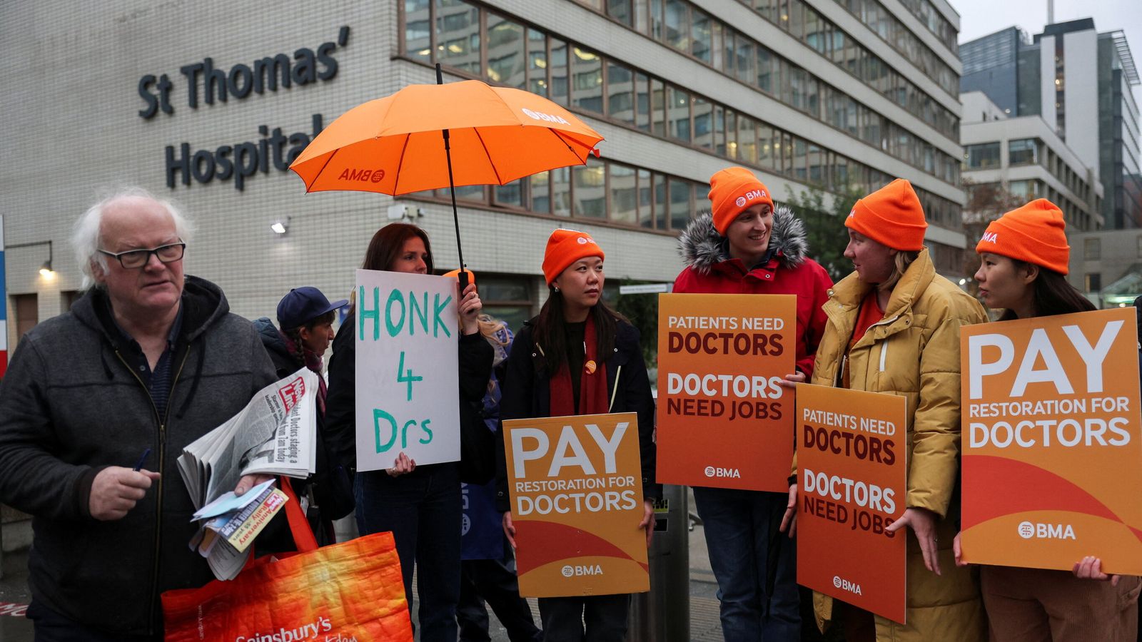 Resident doctors vote to continue industrial action for another six ...