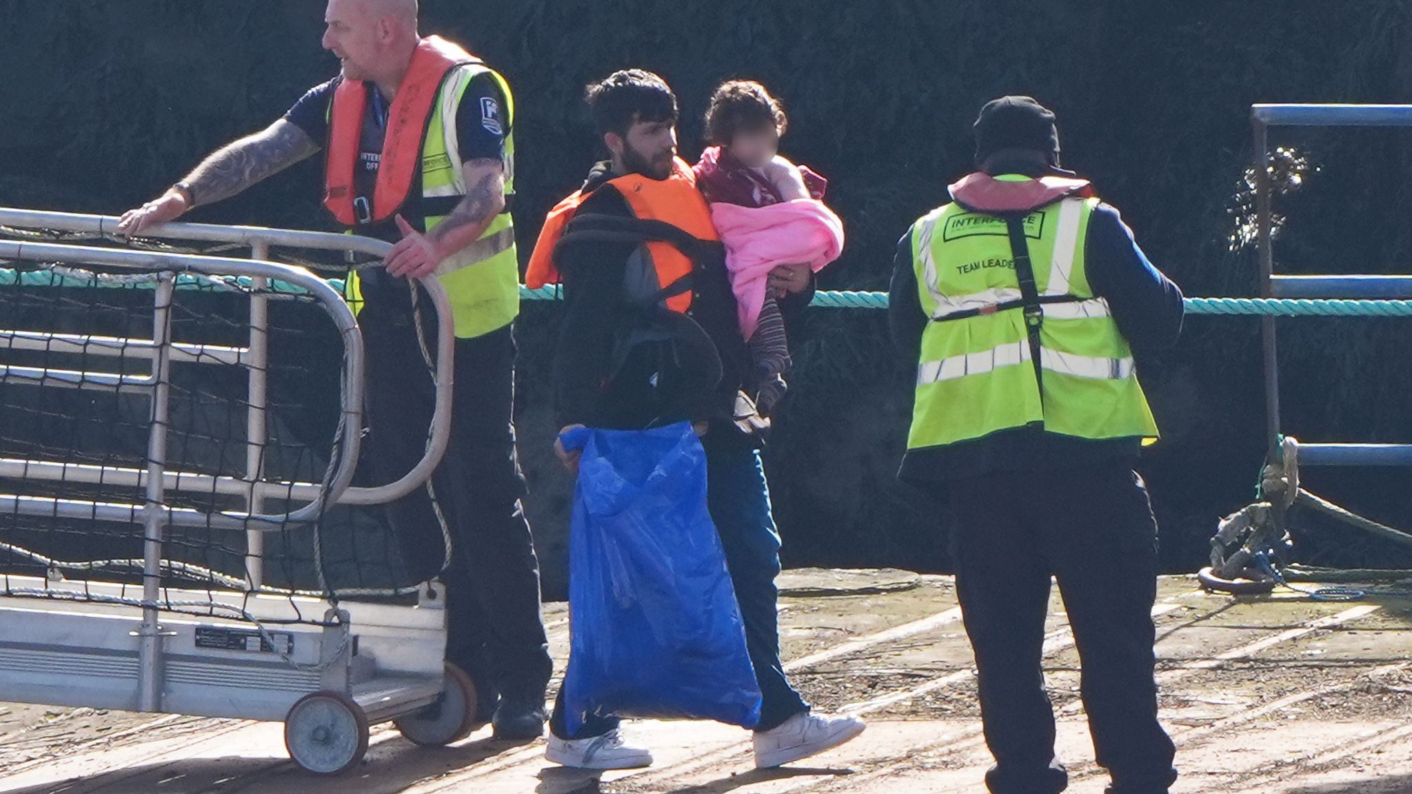 First migrants reach UK in two weeks after crossing Channel | Politics ...