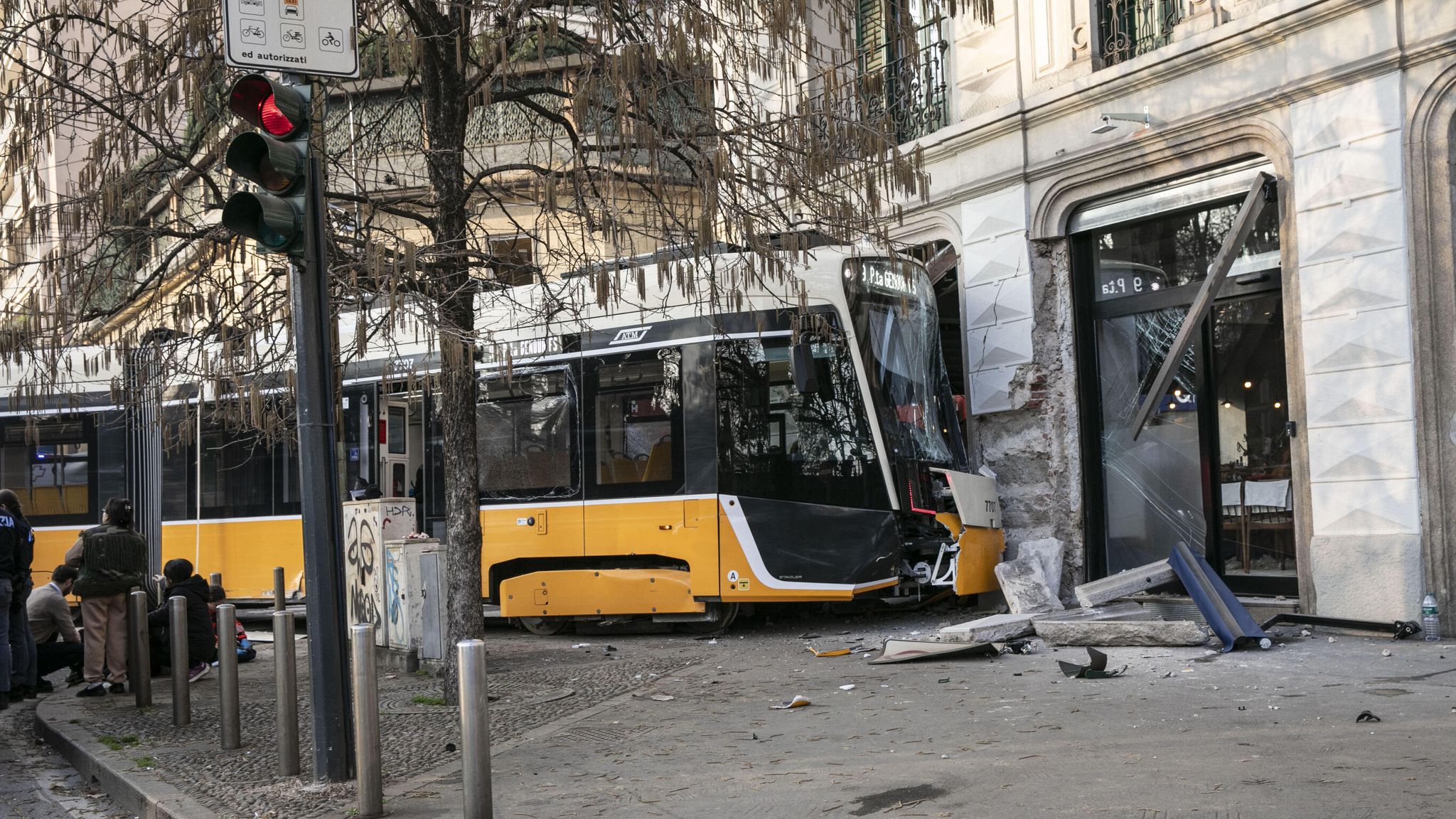 Tram derailment leaves two dead and dozens injured | World News | Sky News
