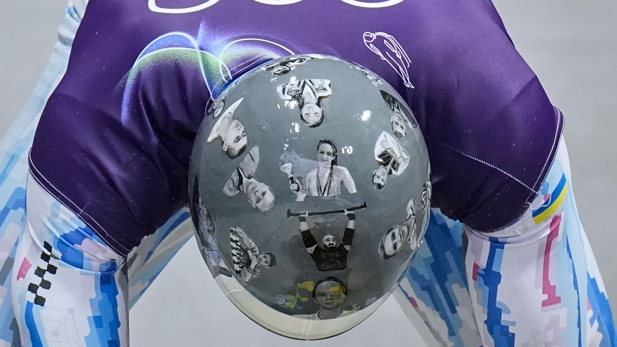 Ukrainian Olympian banned from competing over helmet honouring war dead ...