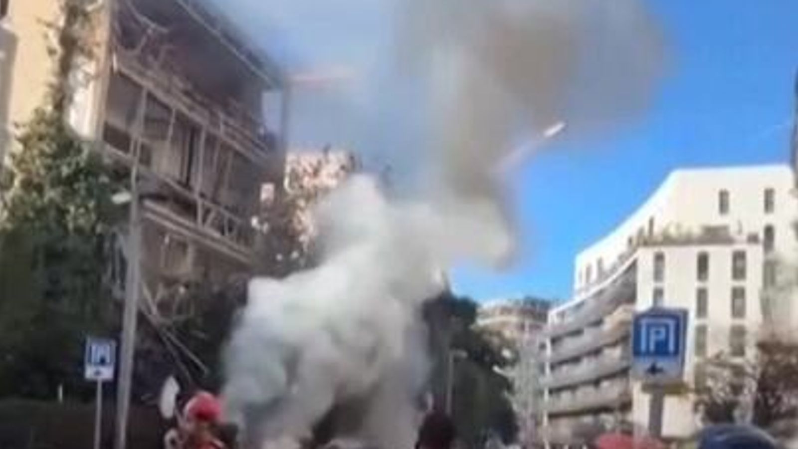 Aftermath of Iranian attack on Tel Aviv | News UK Video News | Sky News