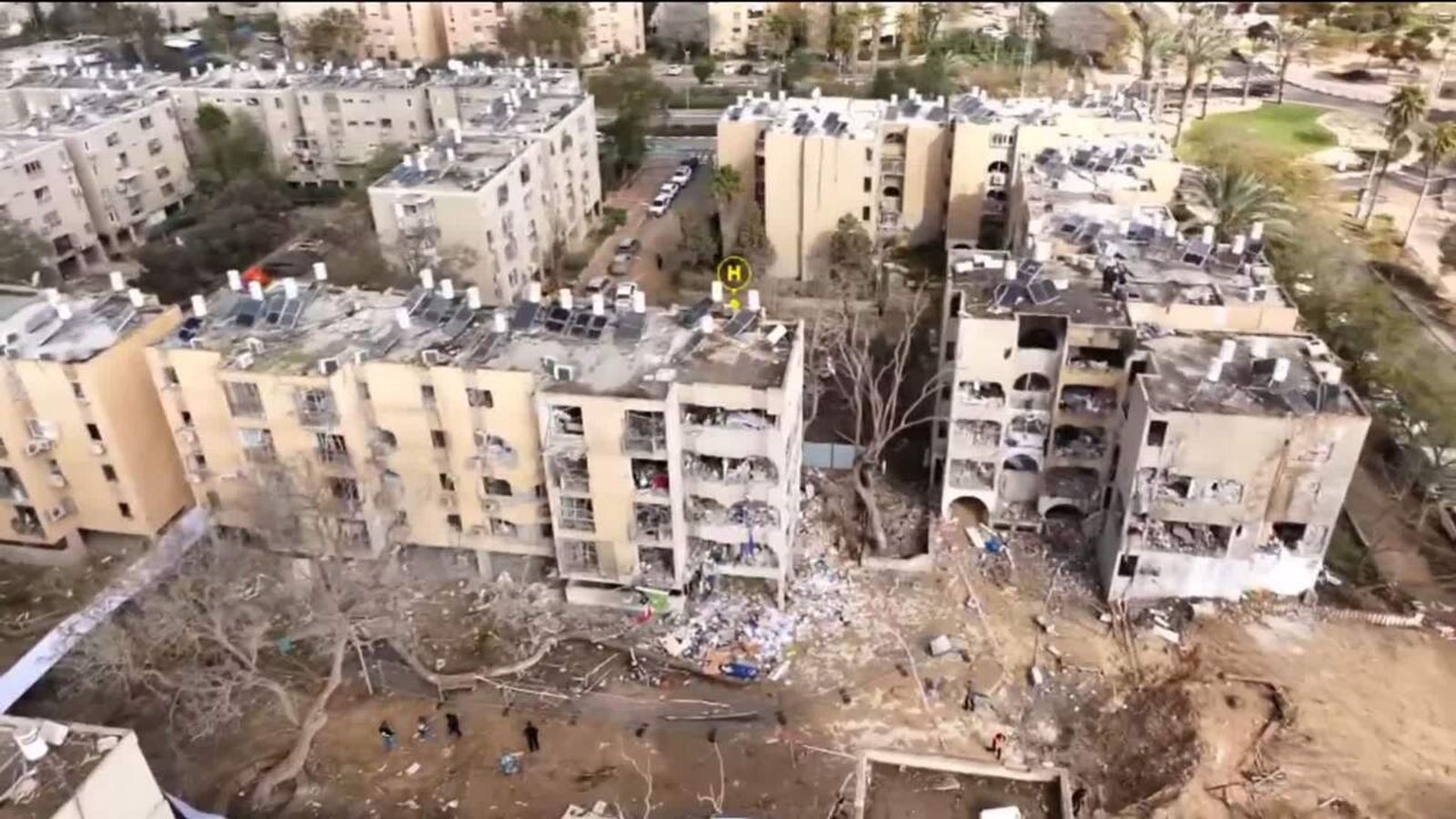 Iran missiles crash through Israeli defences hitting residential areas ...