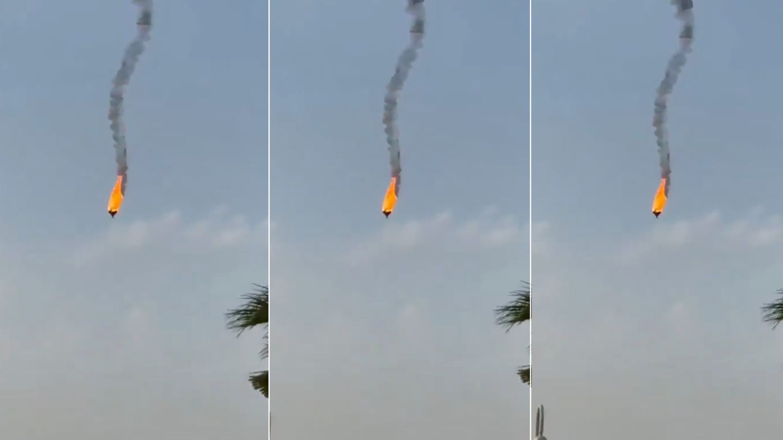 Suspected Iranian shahed drone shot down in Kuwait | World News | Sky News