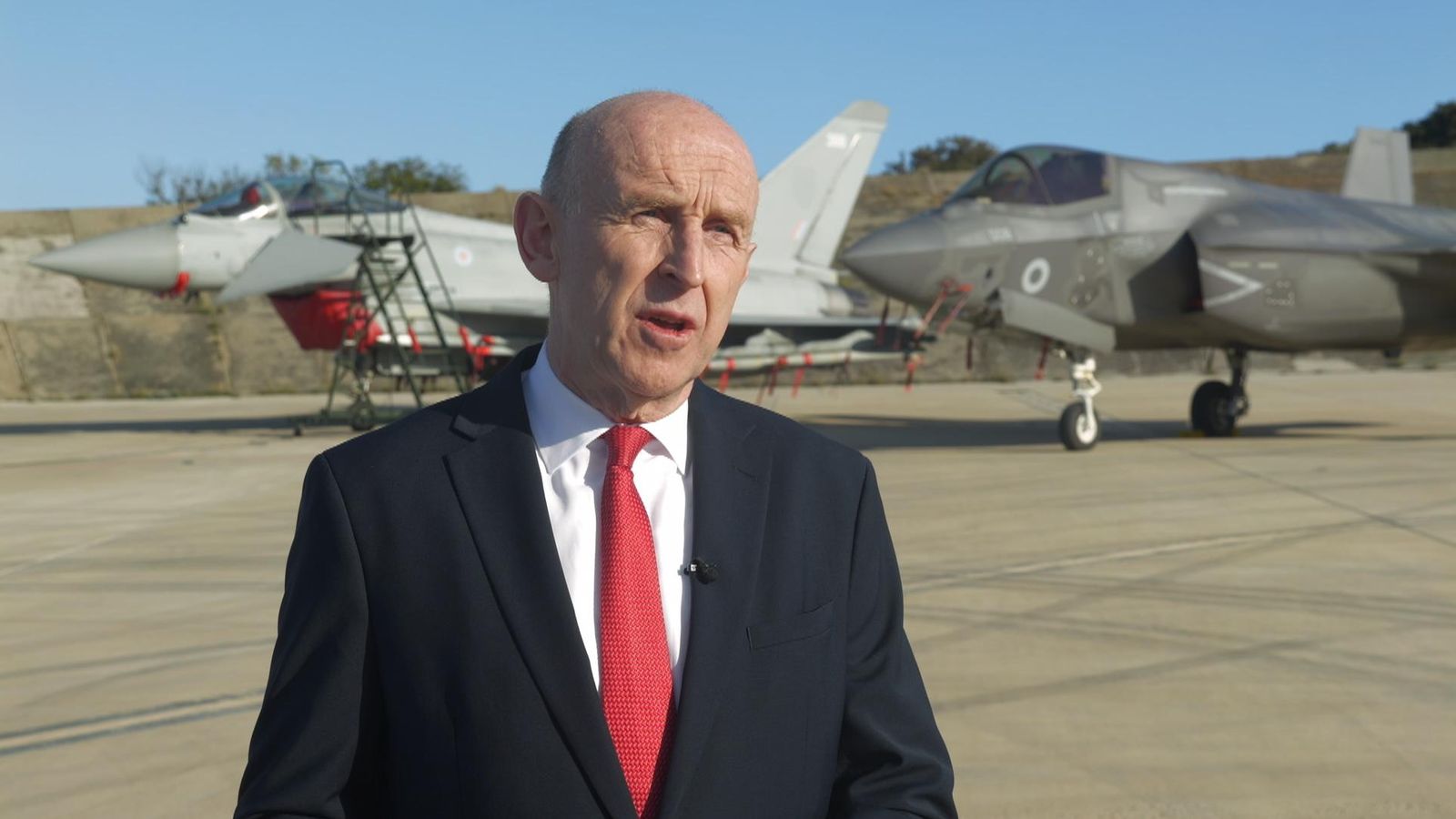 Defence Secretary refuses to rule out British aircraft taking part in ...