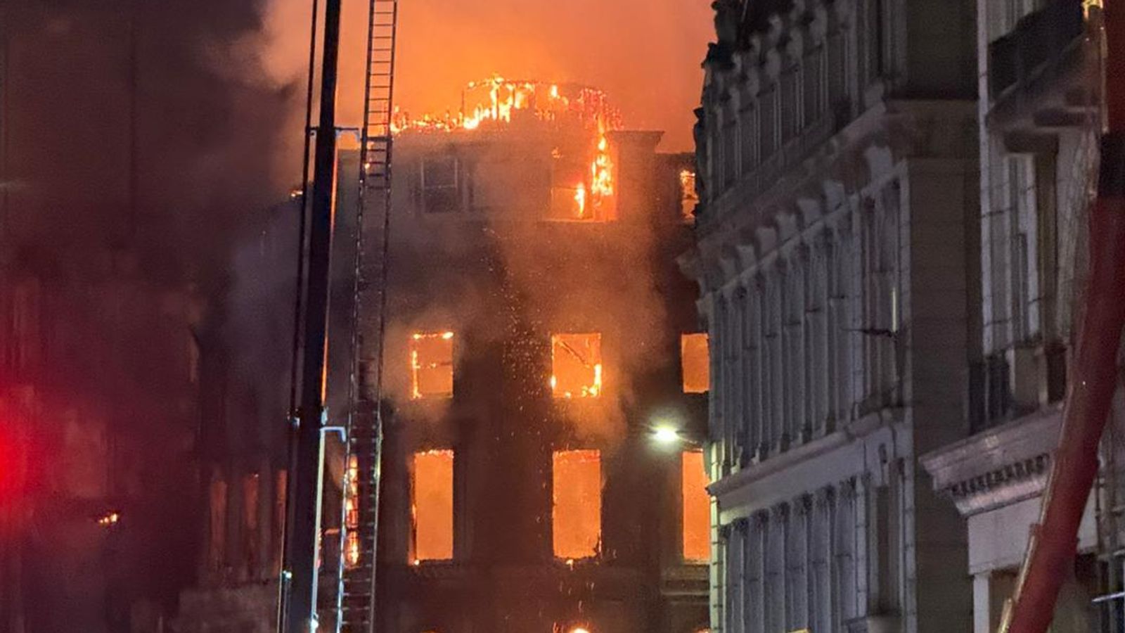 Fire shuts Scotland's busiest train station for at least two days | UK ...