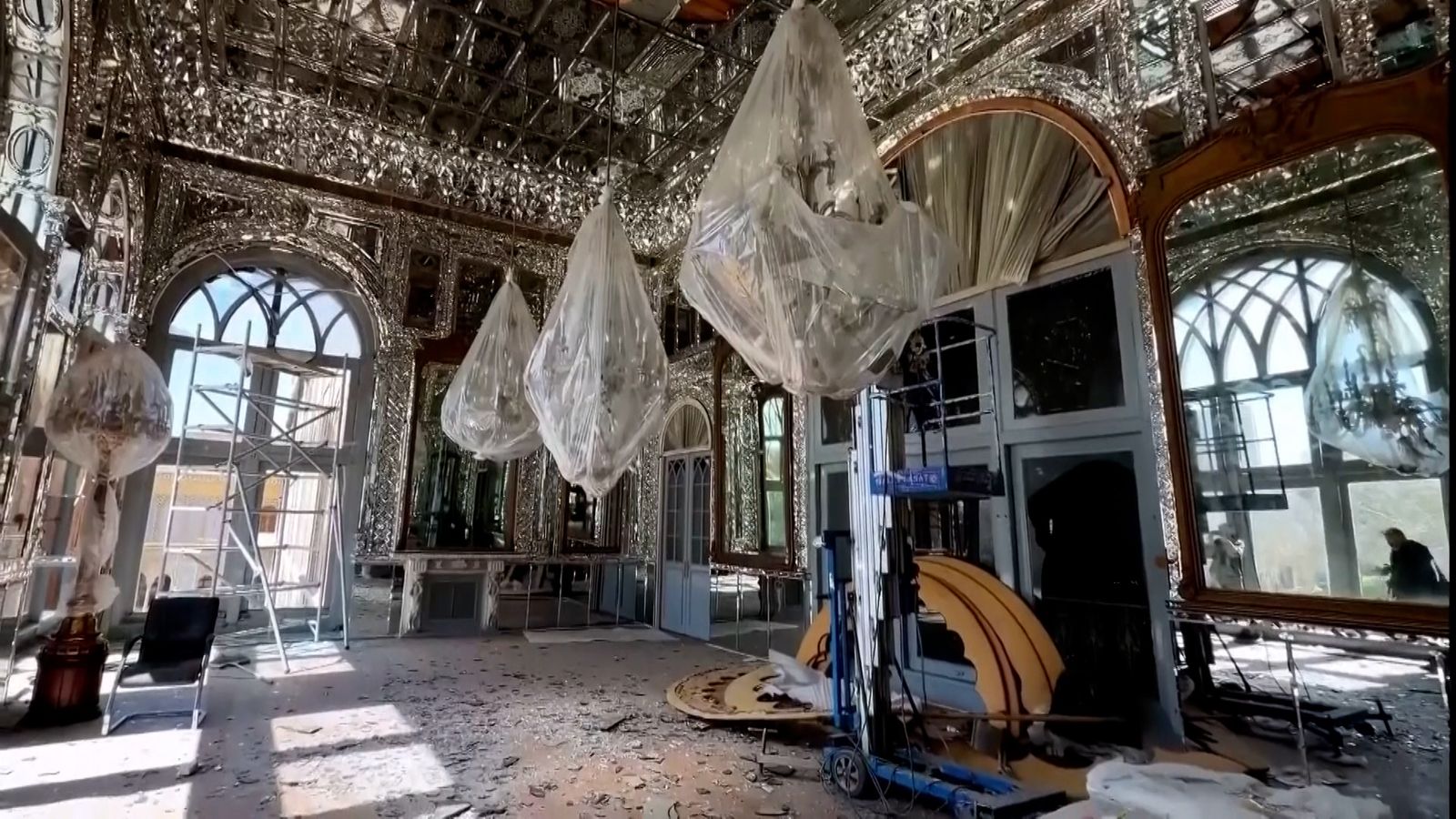 Tehran's Golestan Palace damaged after nearby airstrike | World News ...