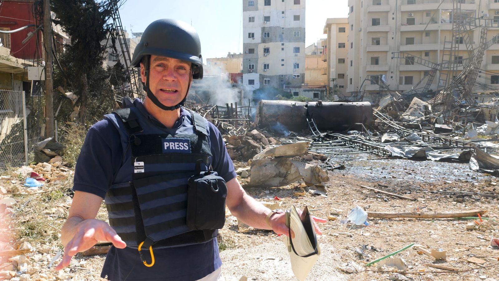 'Death and destruction': Sky News on the ground in Lebanon | World News ...
