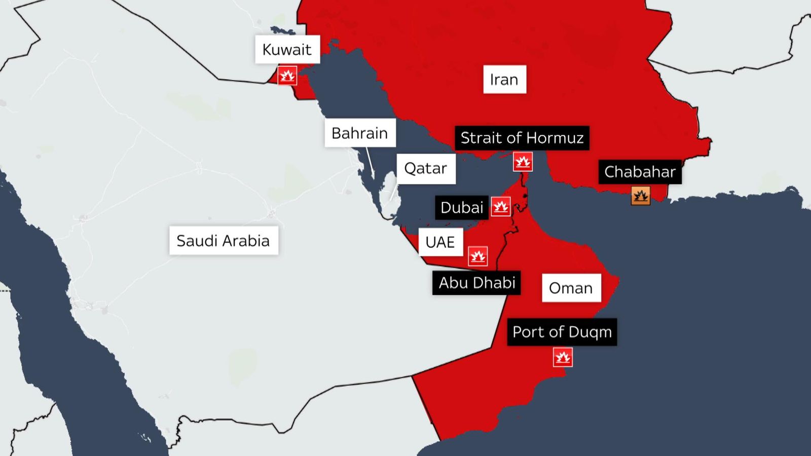 What we know so far about US-Israeli strikes and retaliatory attacks by ...