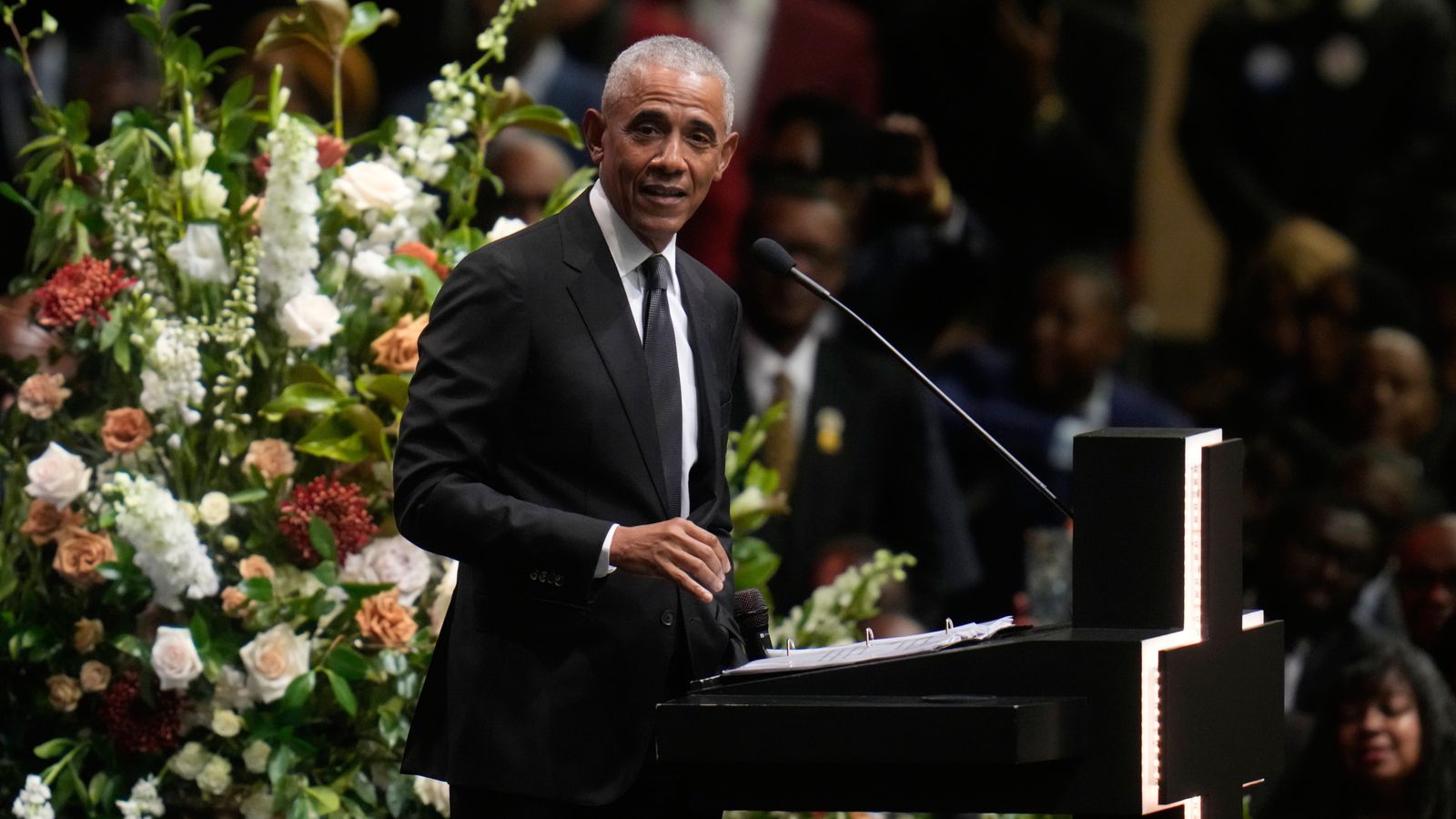 Jesse Jackson funeral latest: Obama takes swipe at 'those in high ...