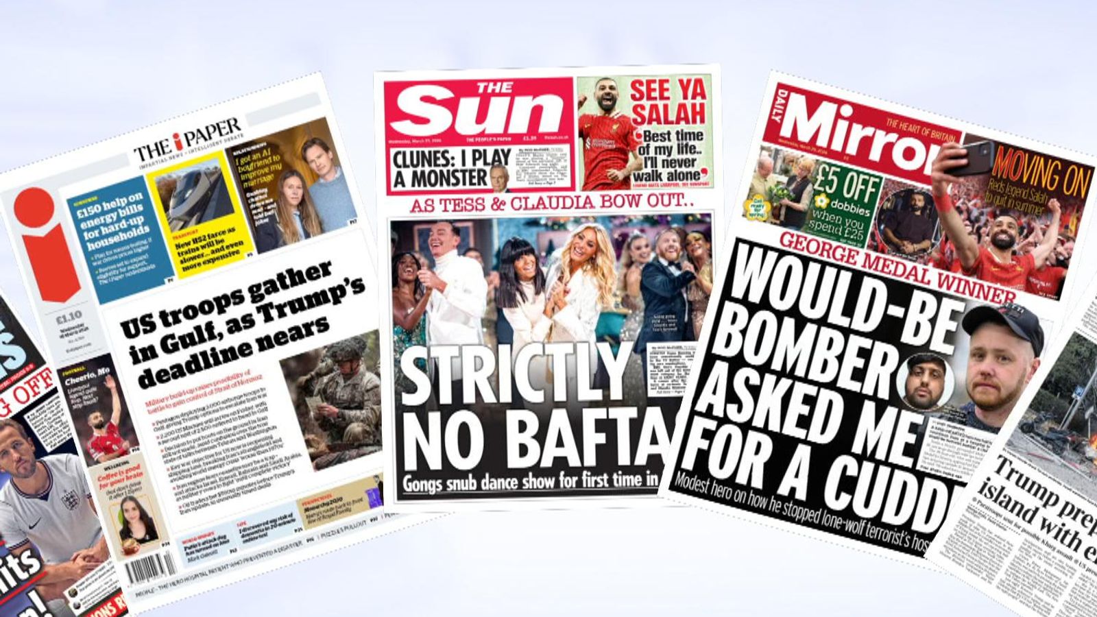 Wednesday's front pages | News UK Video News | Sky News