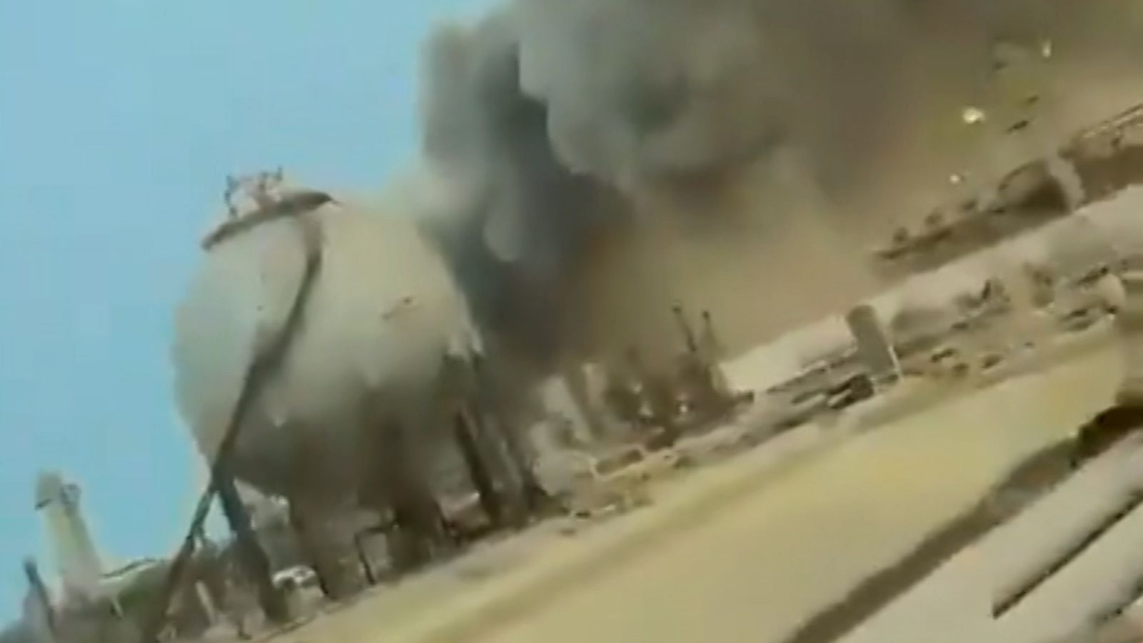 Saudi Aramco oil refinery targeted by Iranian drones | News UK Video ...