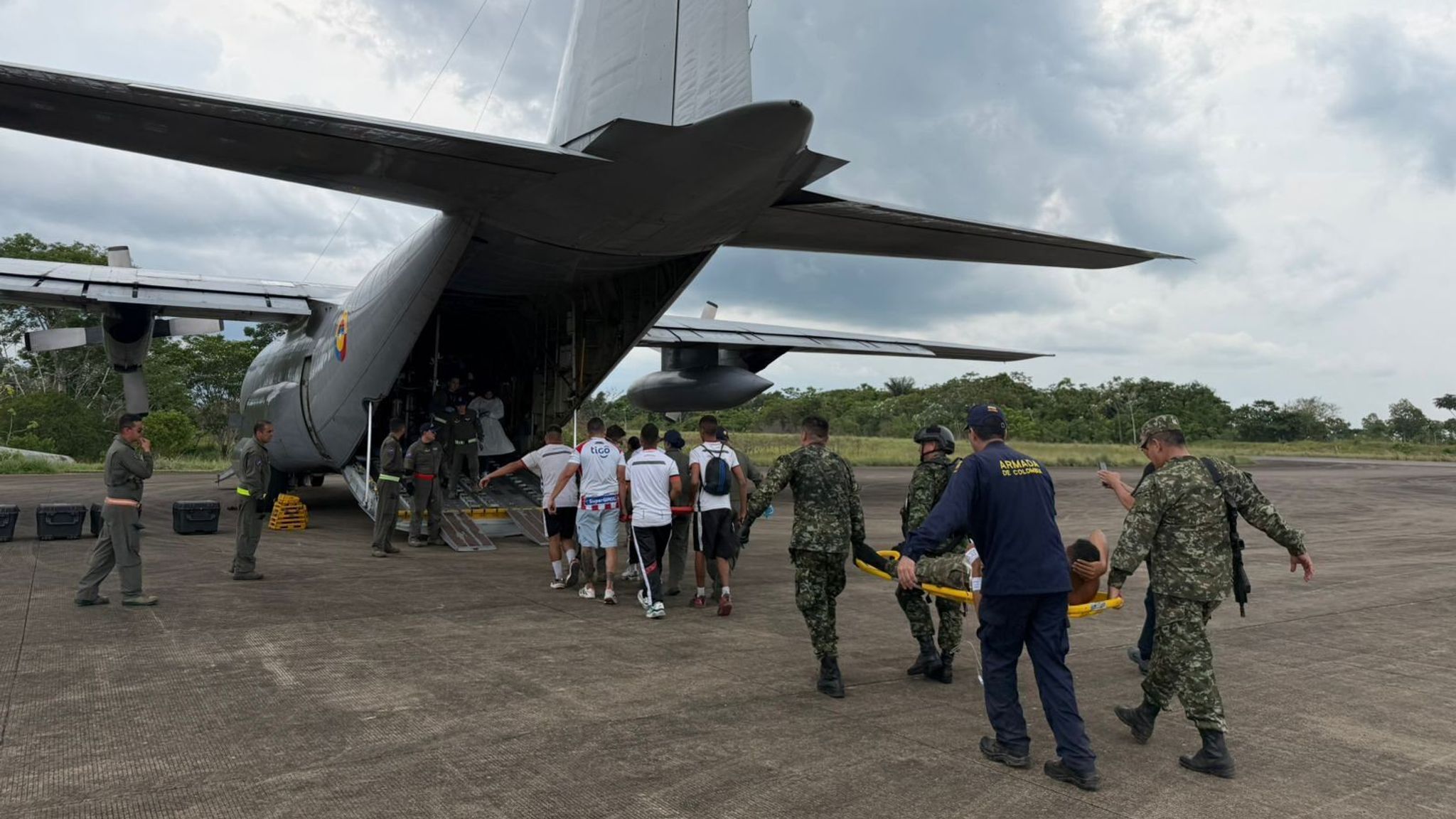 At least 66 dead after military plane crashes in Colombia | World News ...