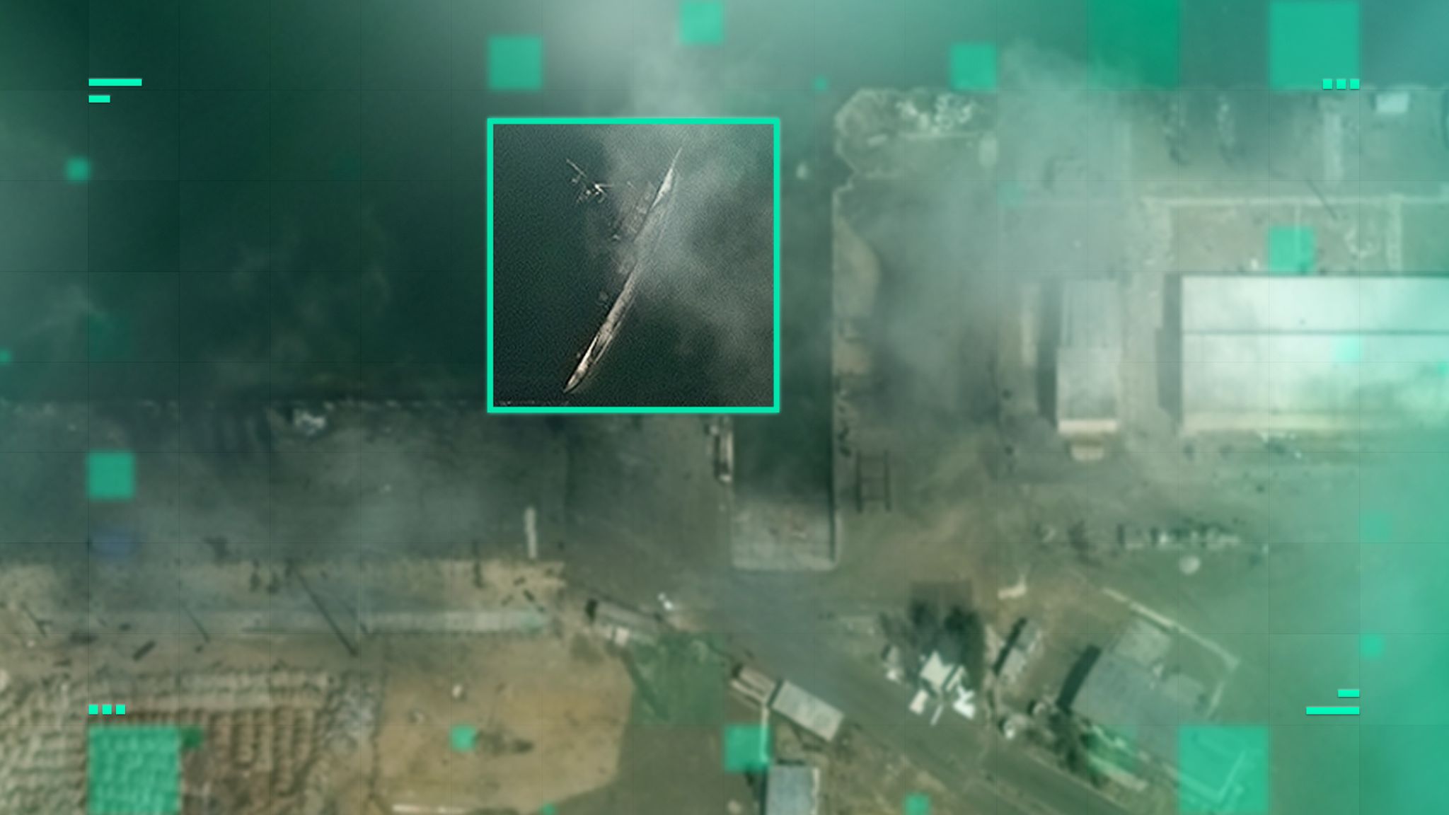 What satellite images reveal about war in Iran | World News | Sky News