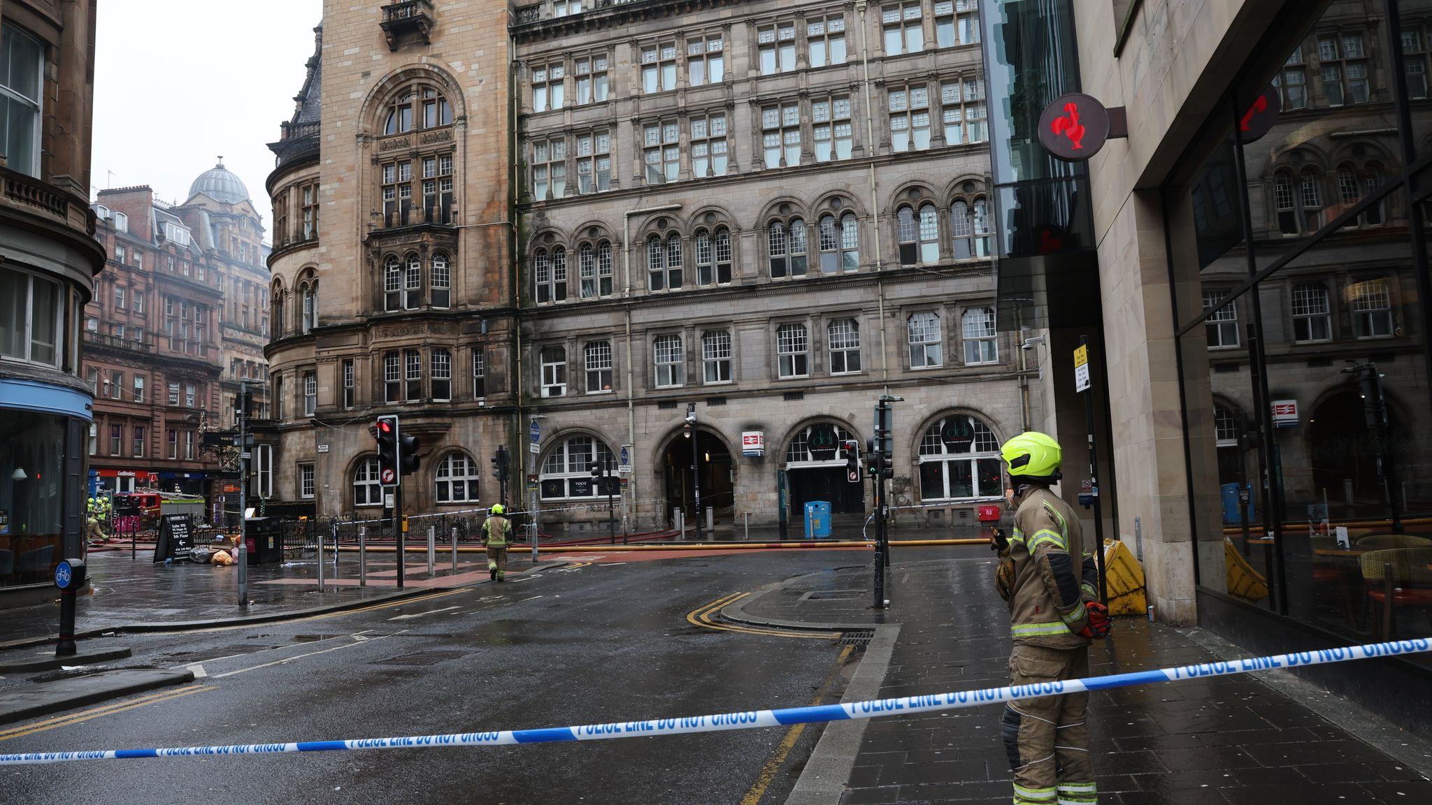 Glasgow Central station to partially reopen after devastating fire ...