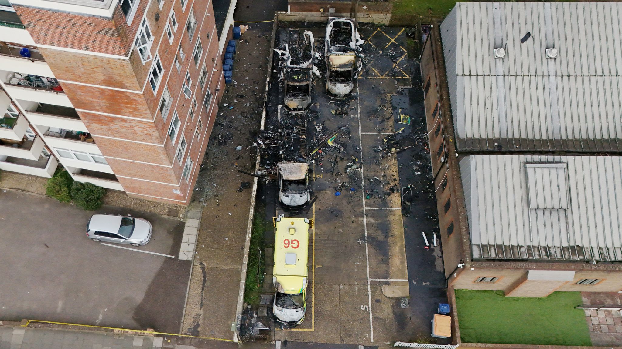 Man charged in connection with alleged Golders Green ambulance arson ...