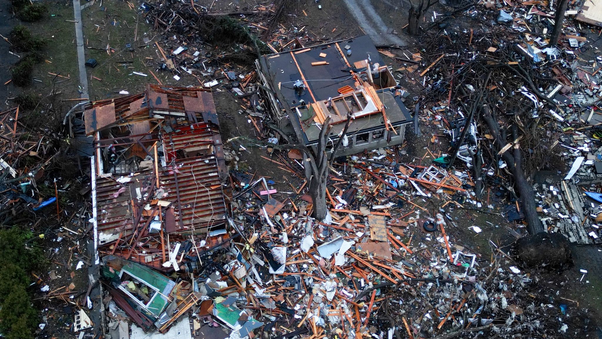 Tornadoes kill two in Indiana and rip through Illinois | US News | Sky News