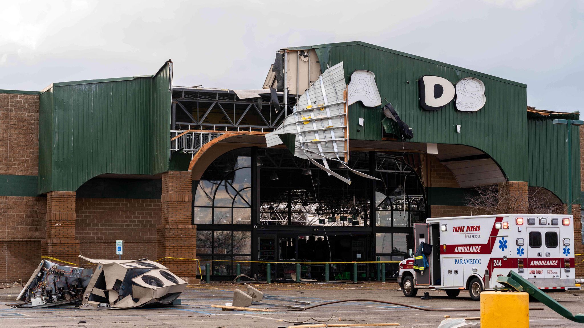Four killed as tornadoes and powerful storms leave trail of destruction ...