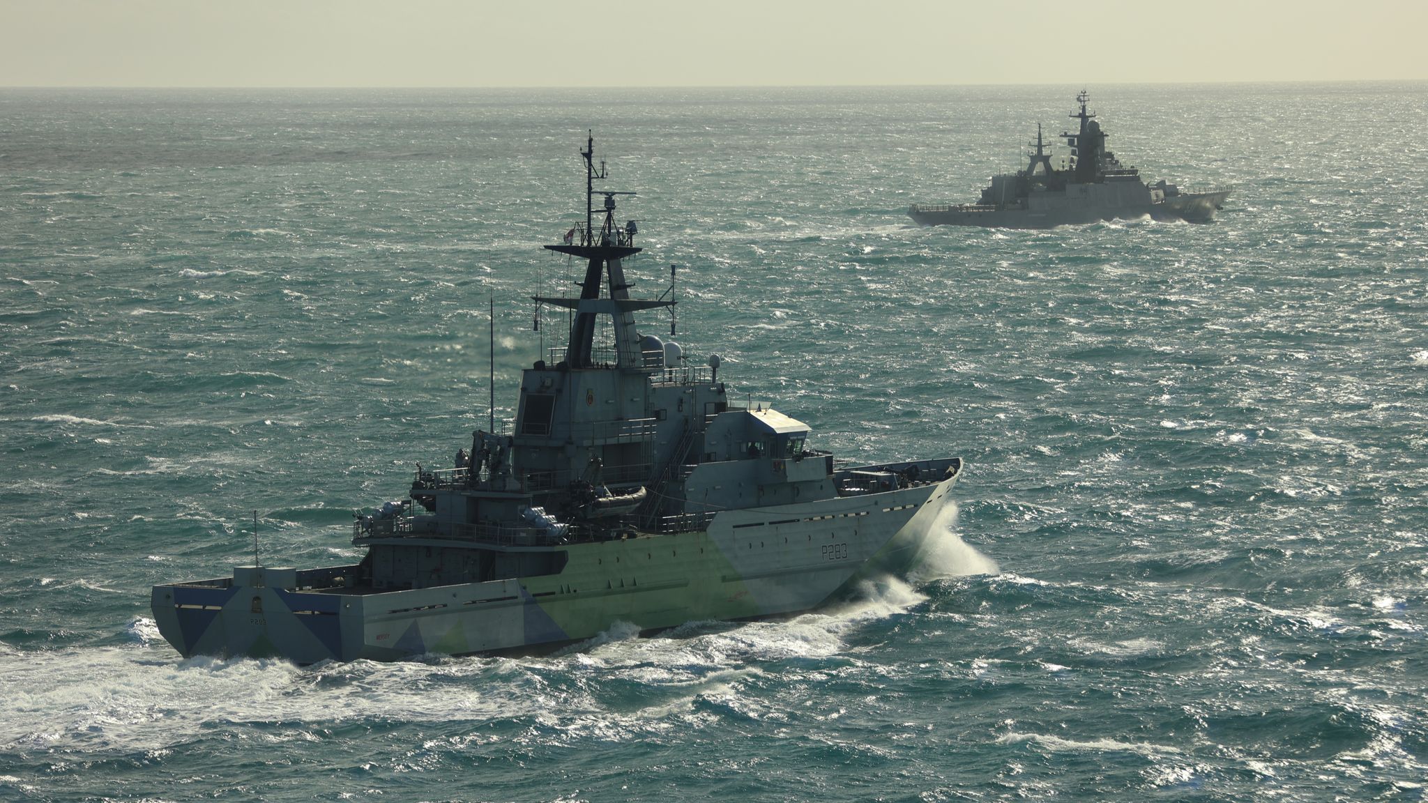 UK rallies multinational force of navies as threat from Russia grows ...