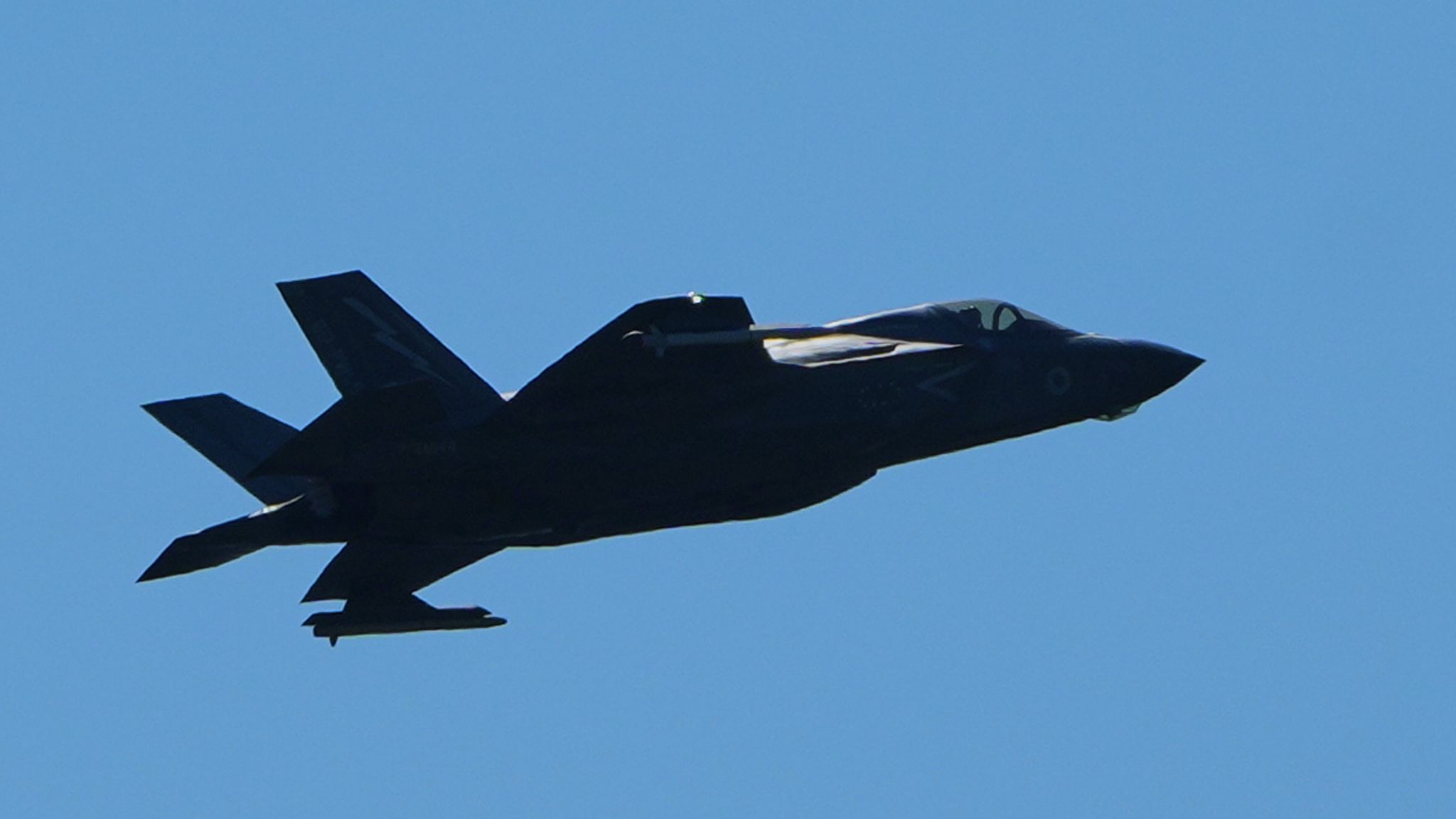 RAF base hit, with more drones intercepted | World News | Sky News