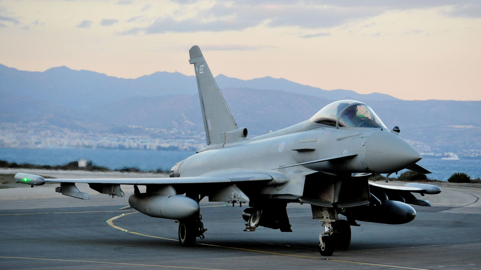 RAF base hit, with more drones intercepted | World News | Sky News